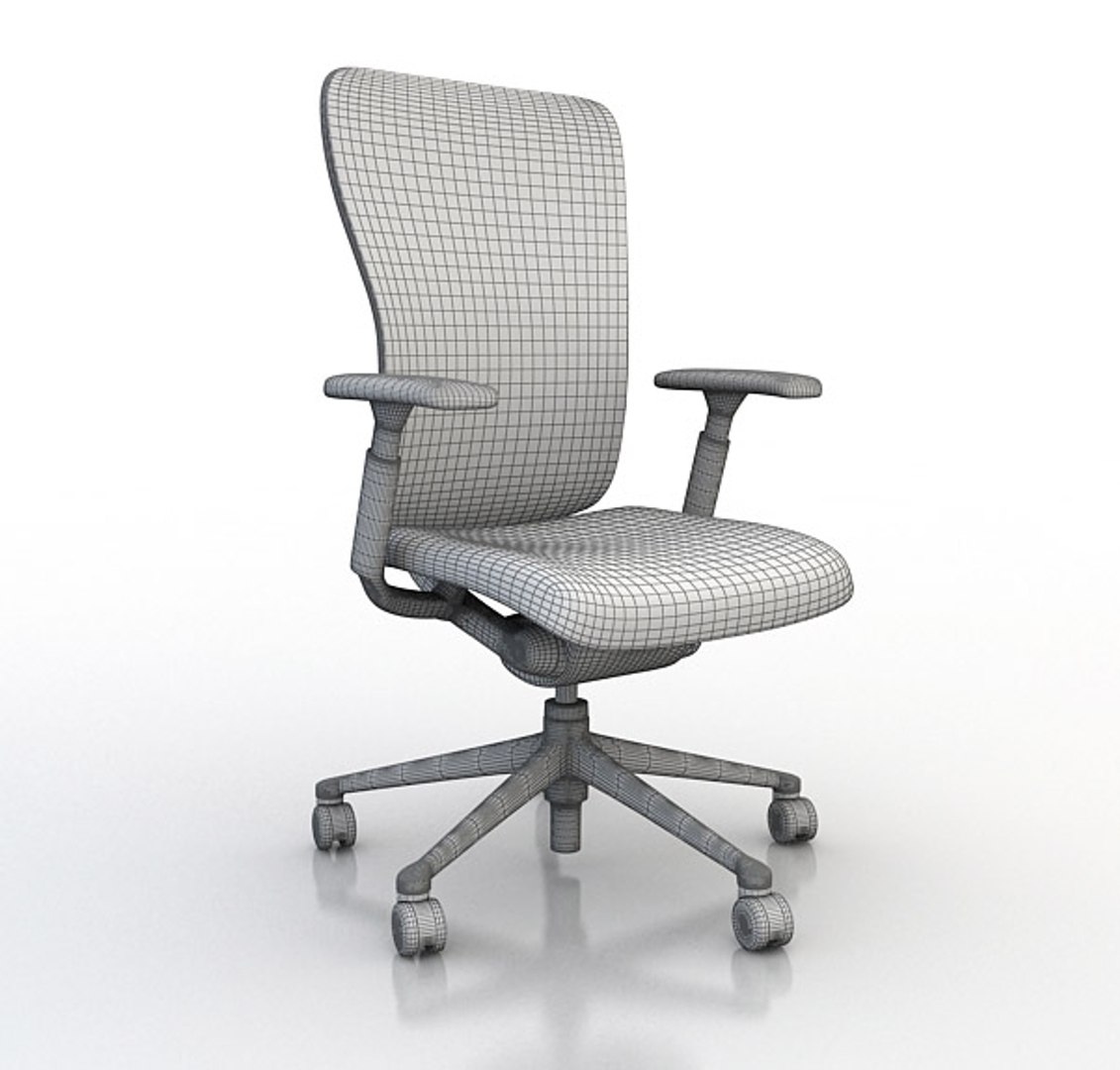 Haworth Zody Chair 3d Model