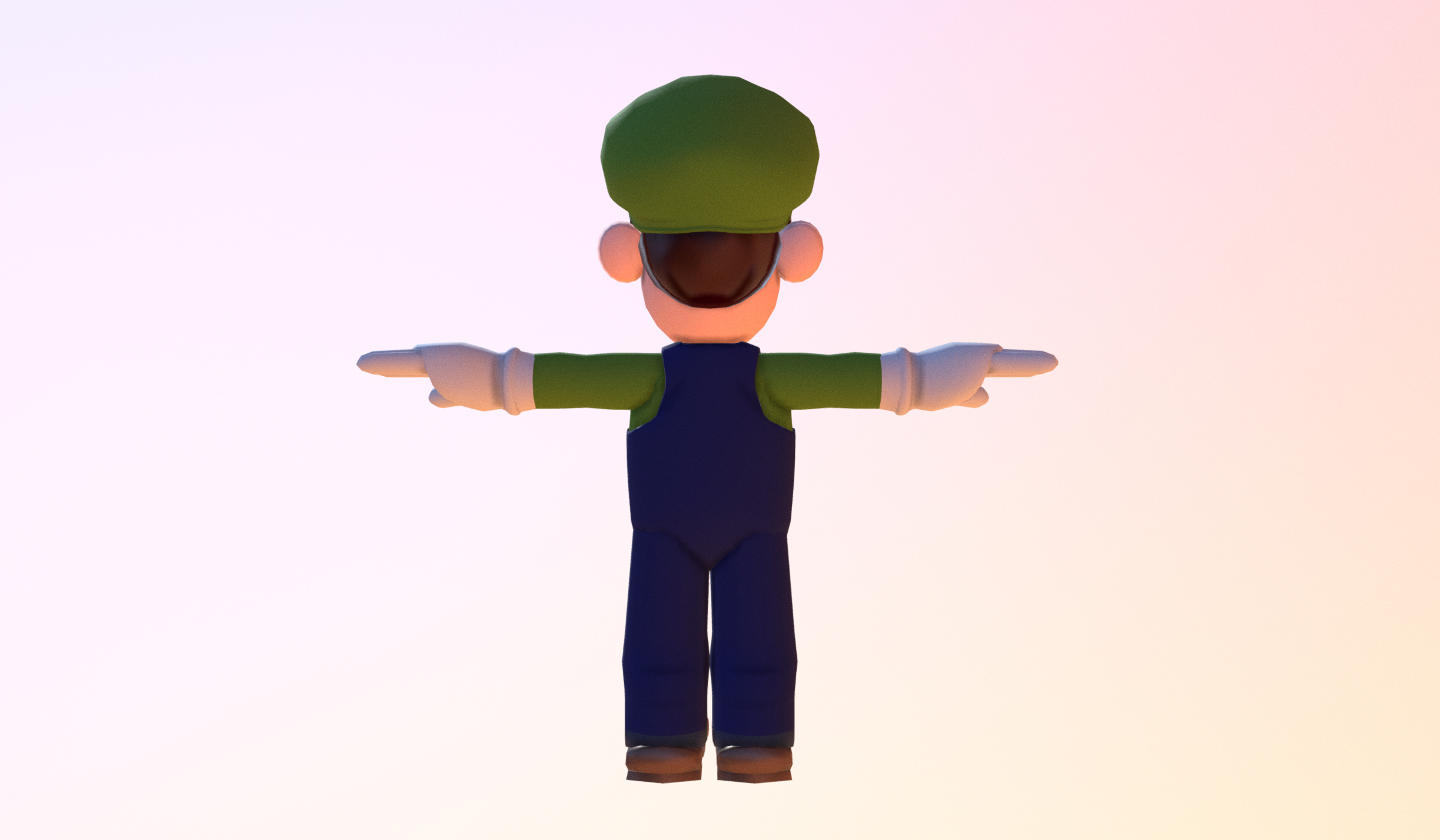 Free luigi super model - TurboSquid 1308288