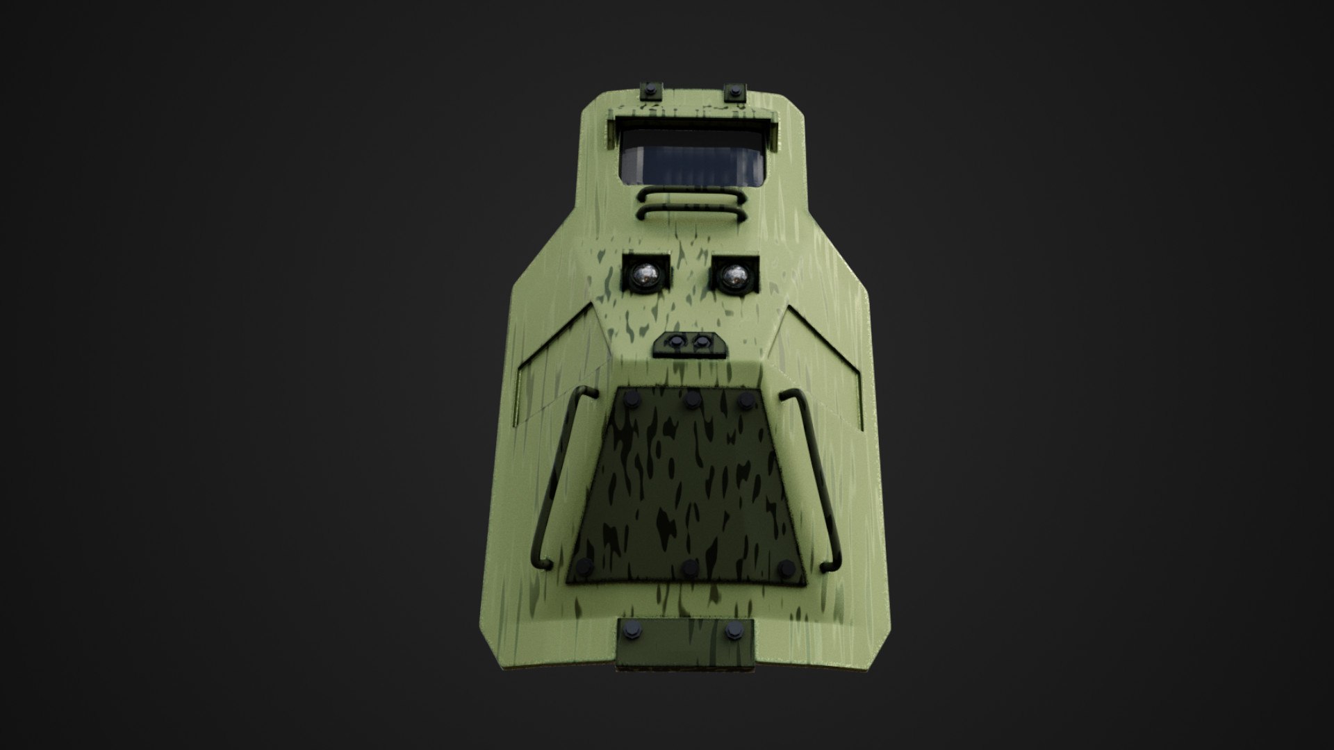 Riot Shield Model - TurboSquid 2032859