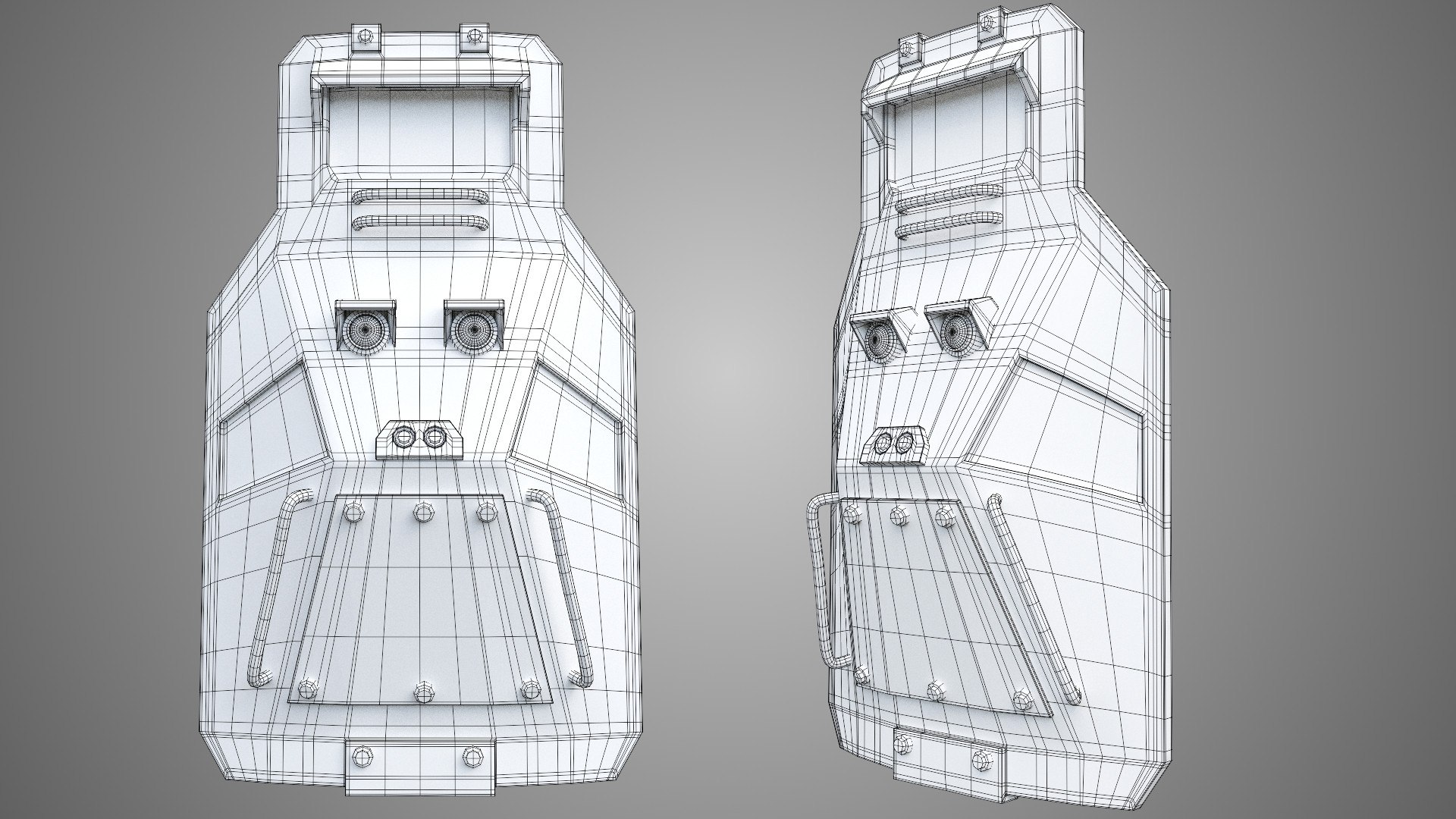 Riot Shield Model - TurboSquid 2032859