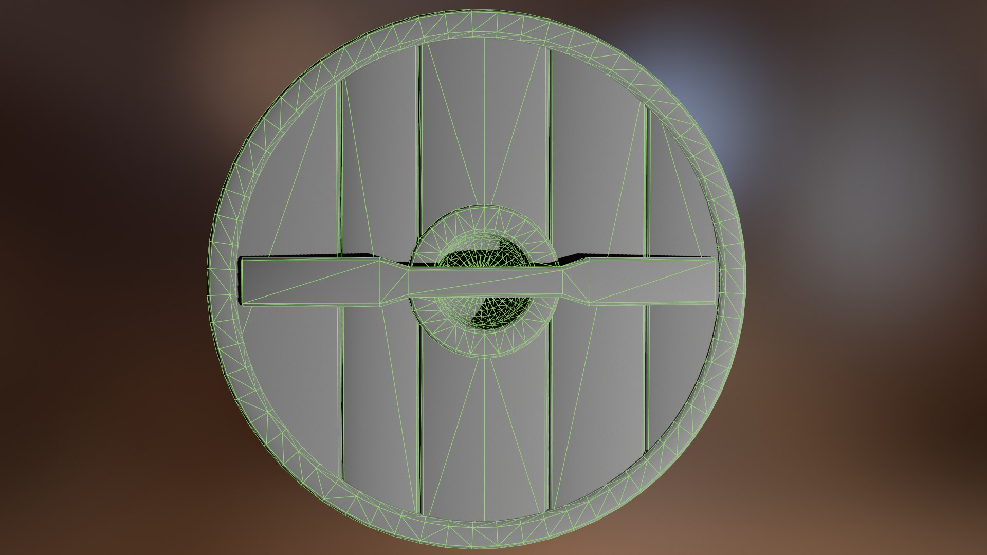 Viking shield model - TurboSquid 1663750