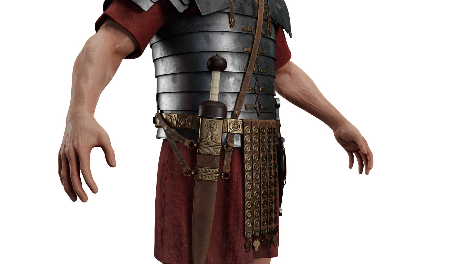ROMAN LEGIONARI CHARACTER 3D - TurboSquid 2236892