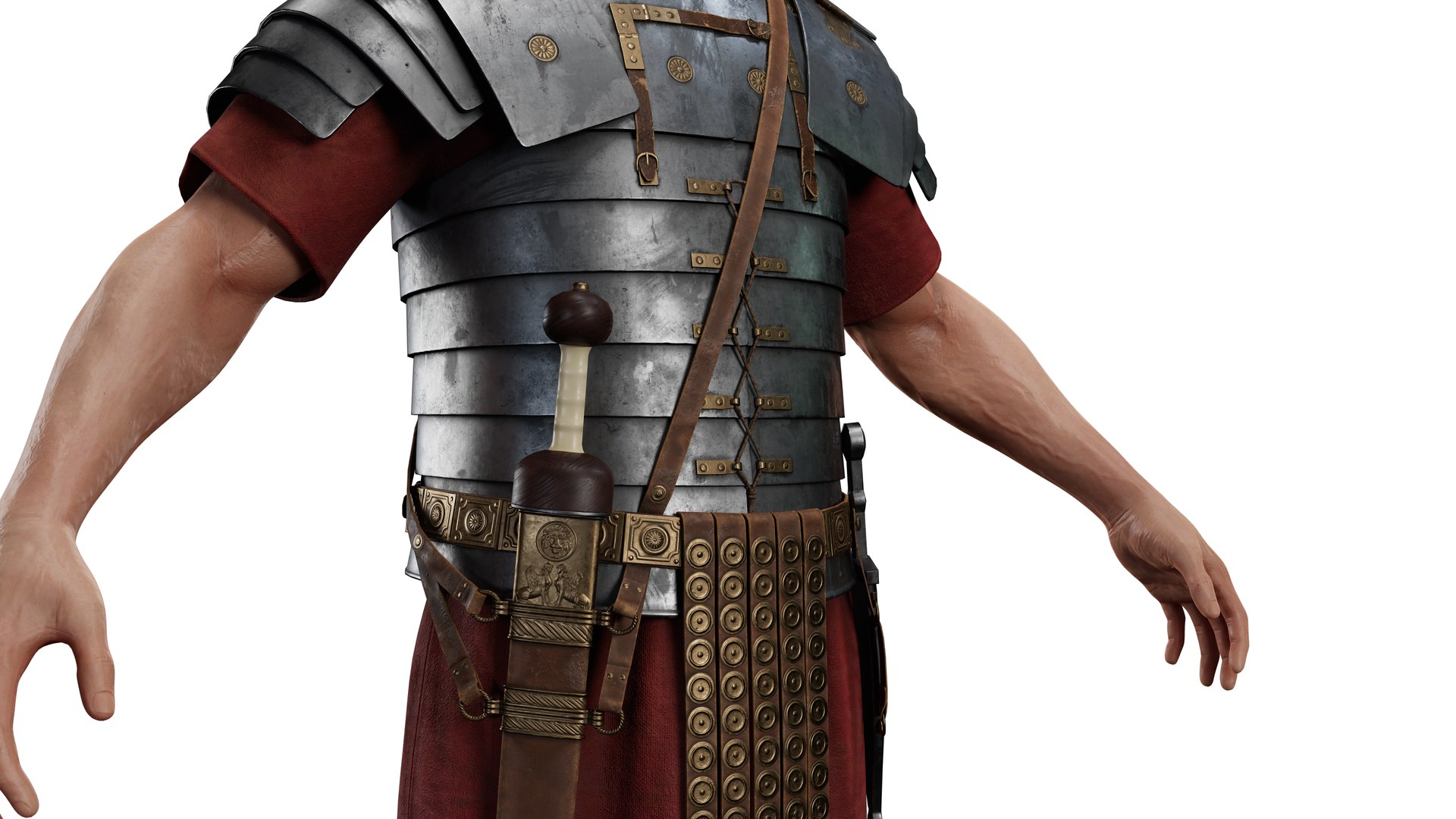 ROMAN LEGIONARI CHARACTER 3D - TurboSquid 2236892