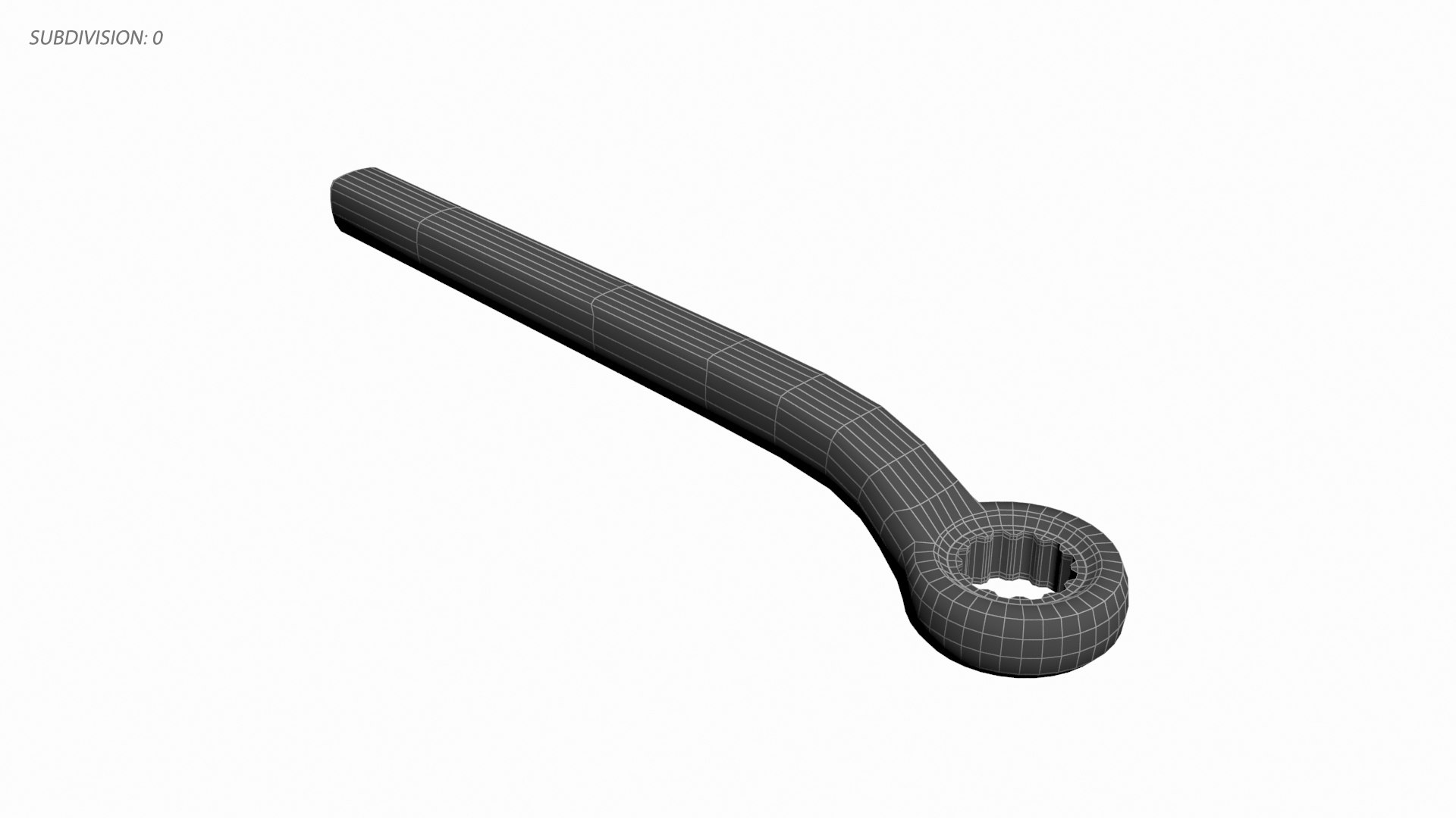 Orange Socket Wrench 3D Model - TurboSquid 1881466