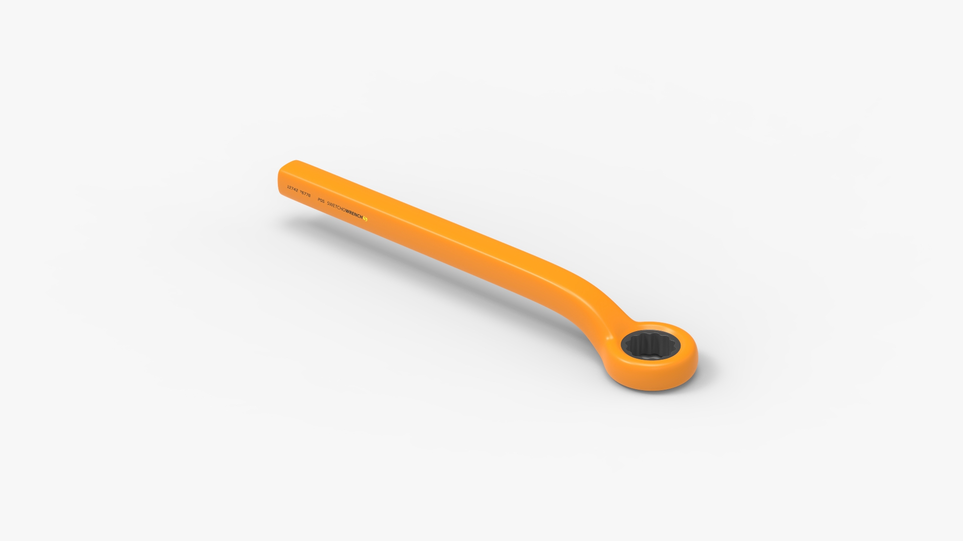 Orange Socket Wrench 3D Model - TurboSquid 1881466
