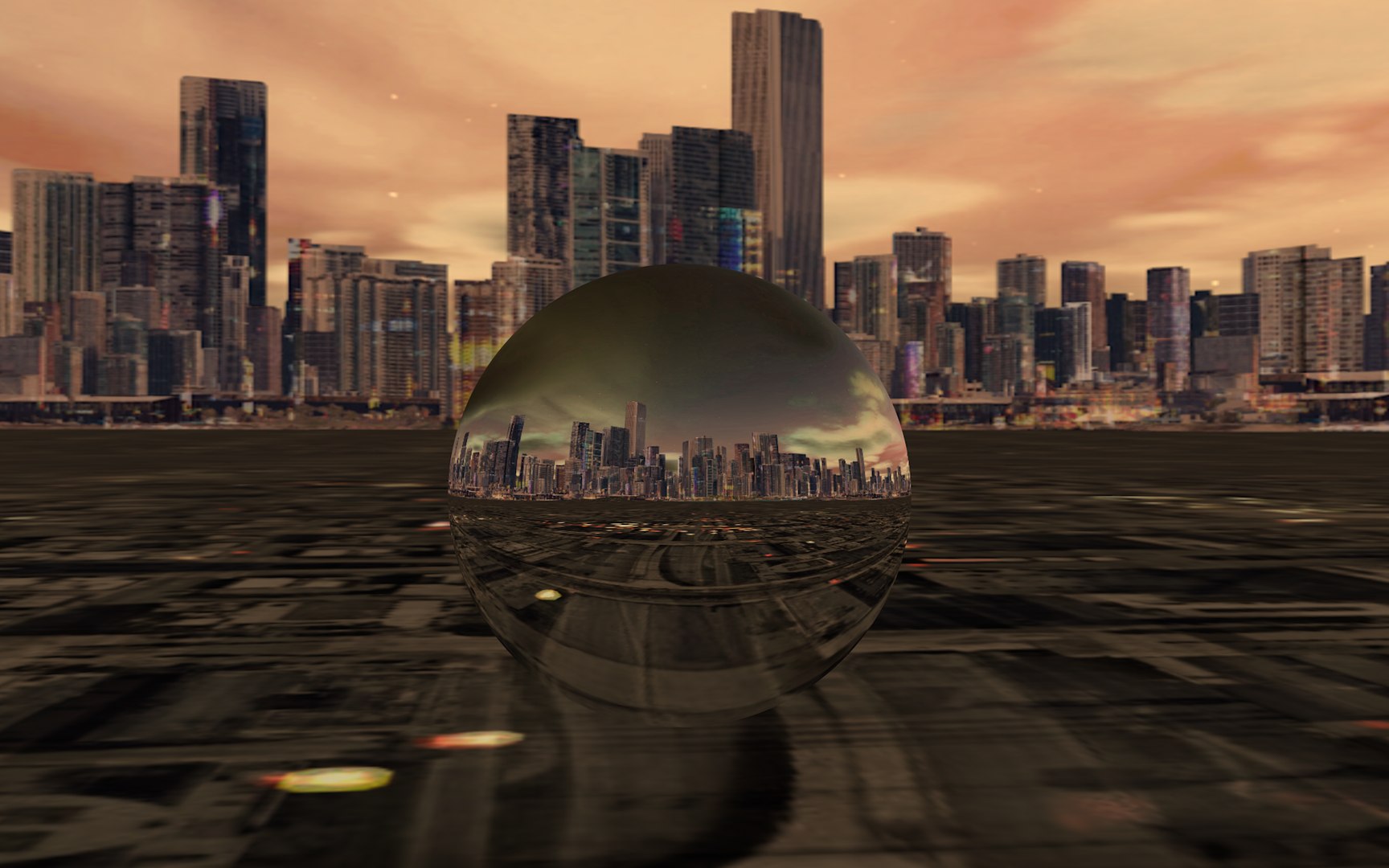 3D model Cubemap Skybox Set B - Mega-Urban Vol 1 - HDRI Skies - TurboSquid 1779288