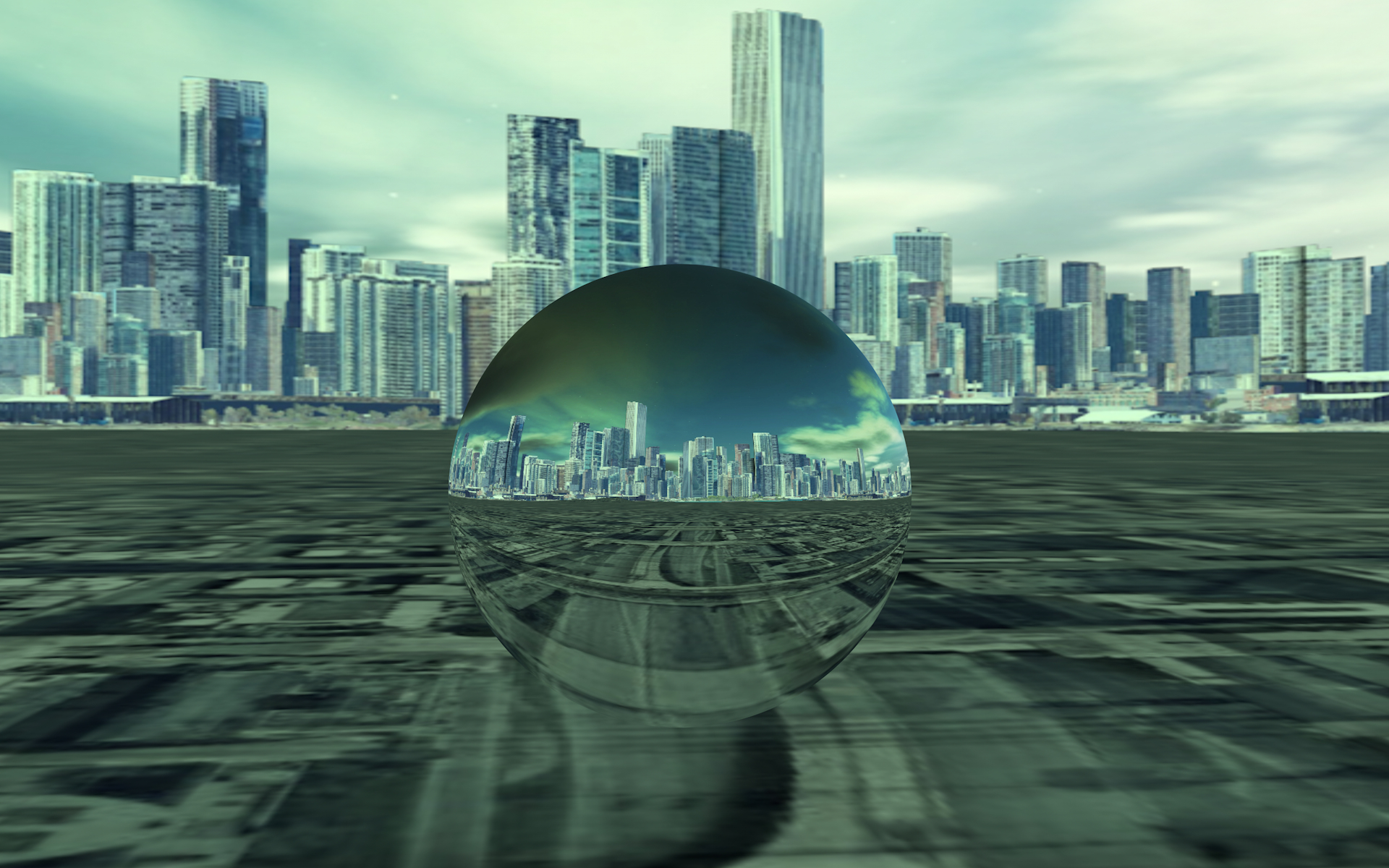 Modello 3D Cubemap Skybox Set B - Mega-Urban Vol 1 - Cieli HDRI ...