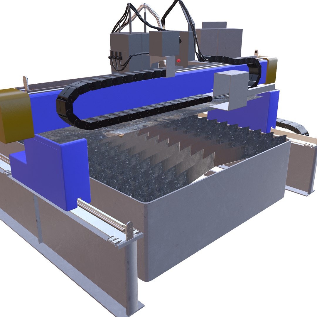 Laser Cutter 3D Model - TurboSquid 1375320