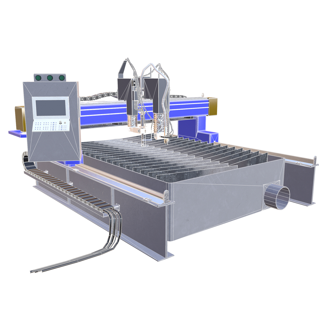 Laser Cutter 3D Model - TurboSquid 1375320