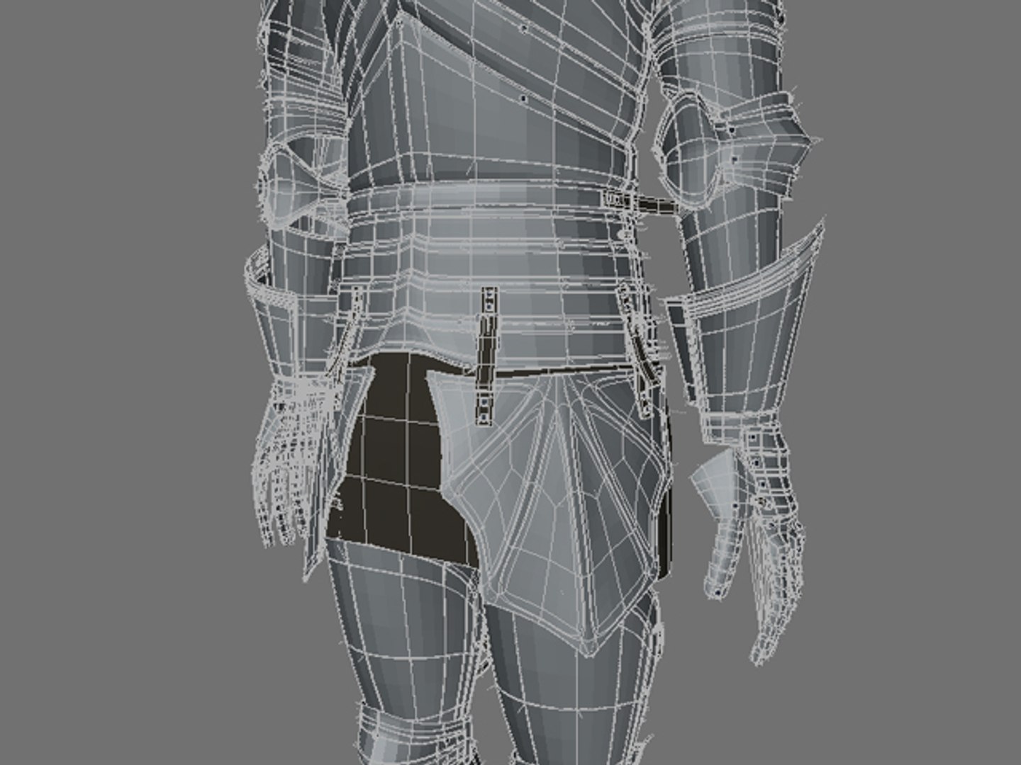 Knight Armor - 3d Model