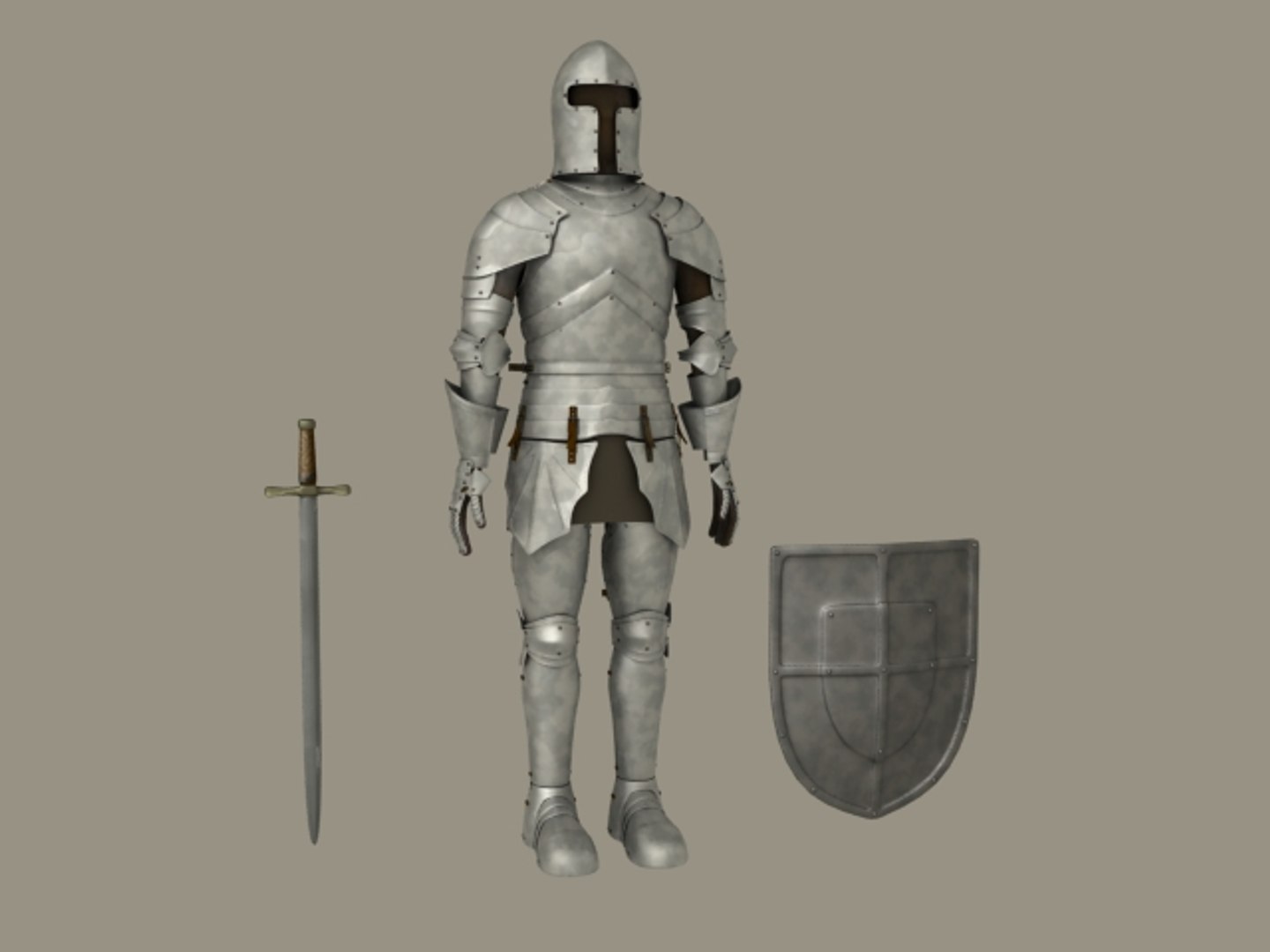 Knight Armor - 3d Model
