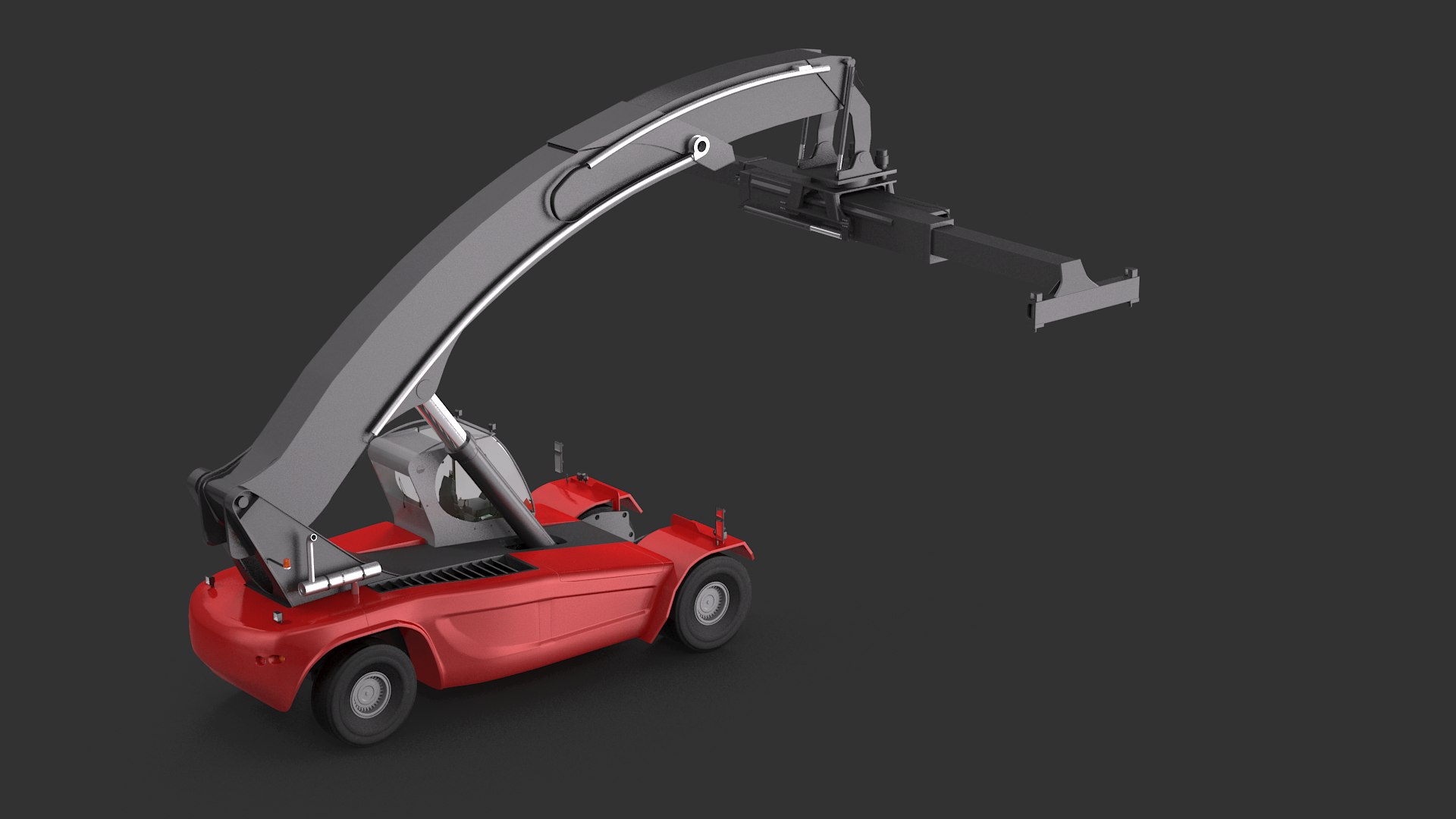 Reach Stacker Model - TurboSquid 1628015