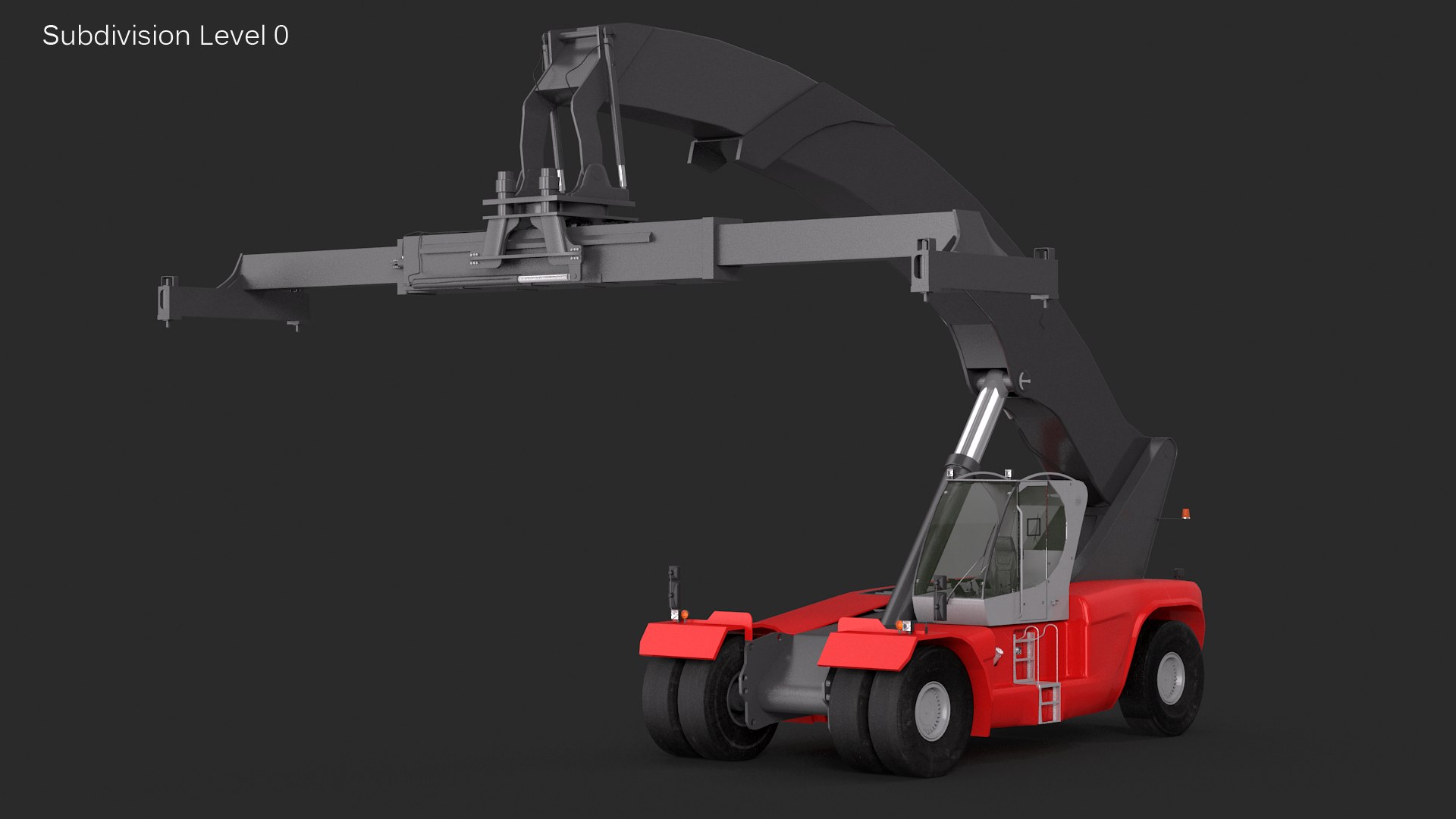 Reach Stacker Model - TurboSquid 1628015