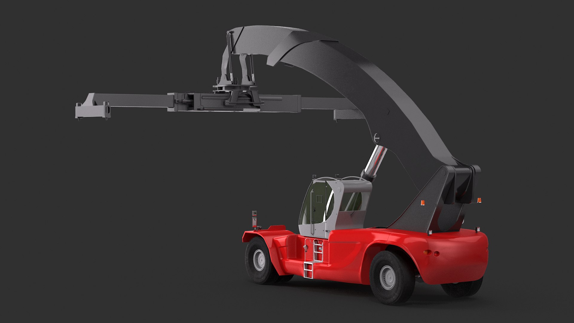 Reach Stacker Model - TurboSquid 1628015