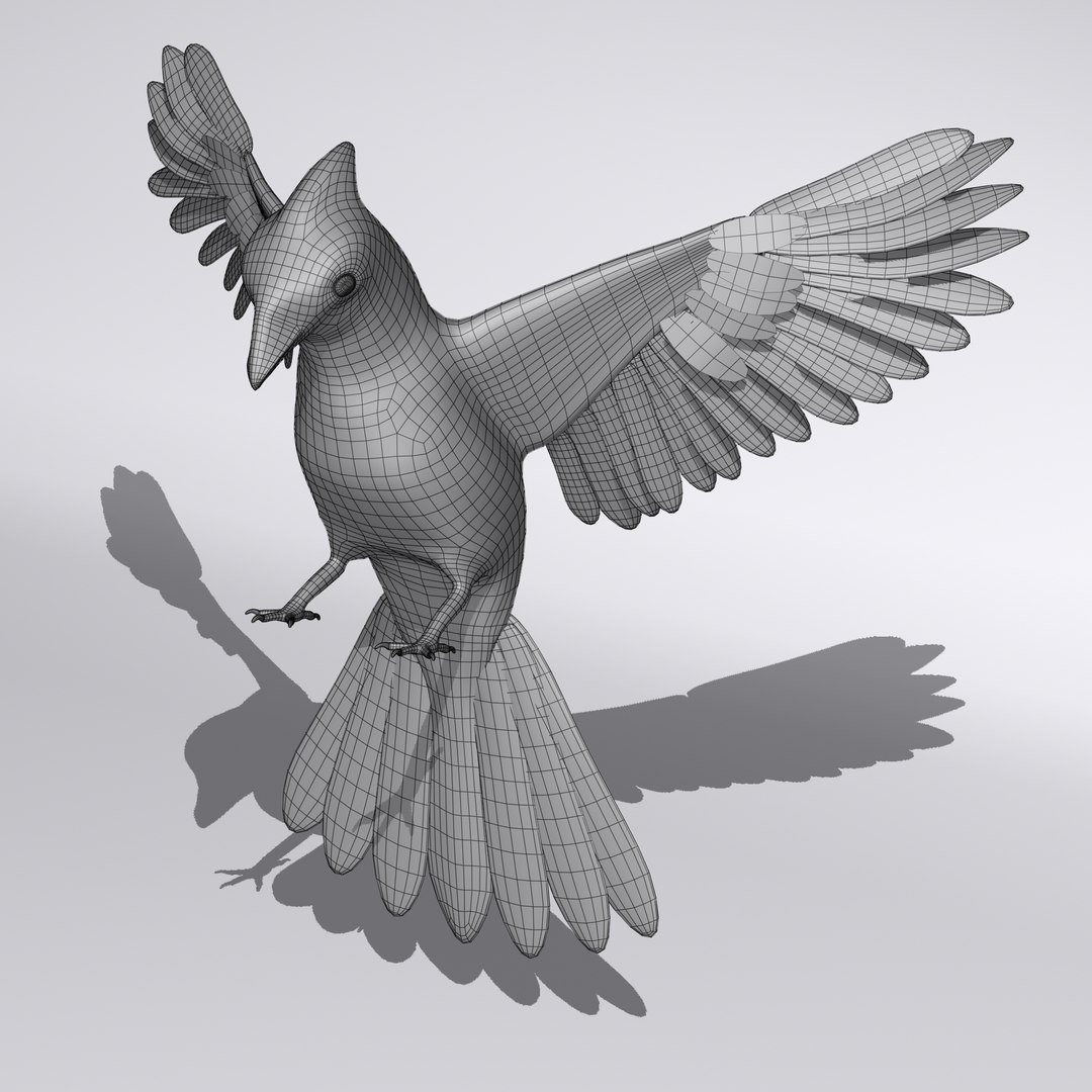 3d Model Northern Cardinal