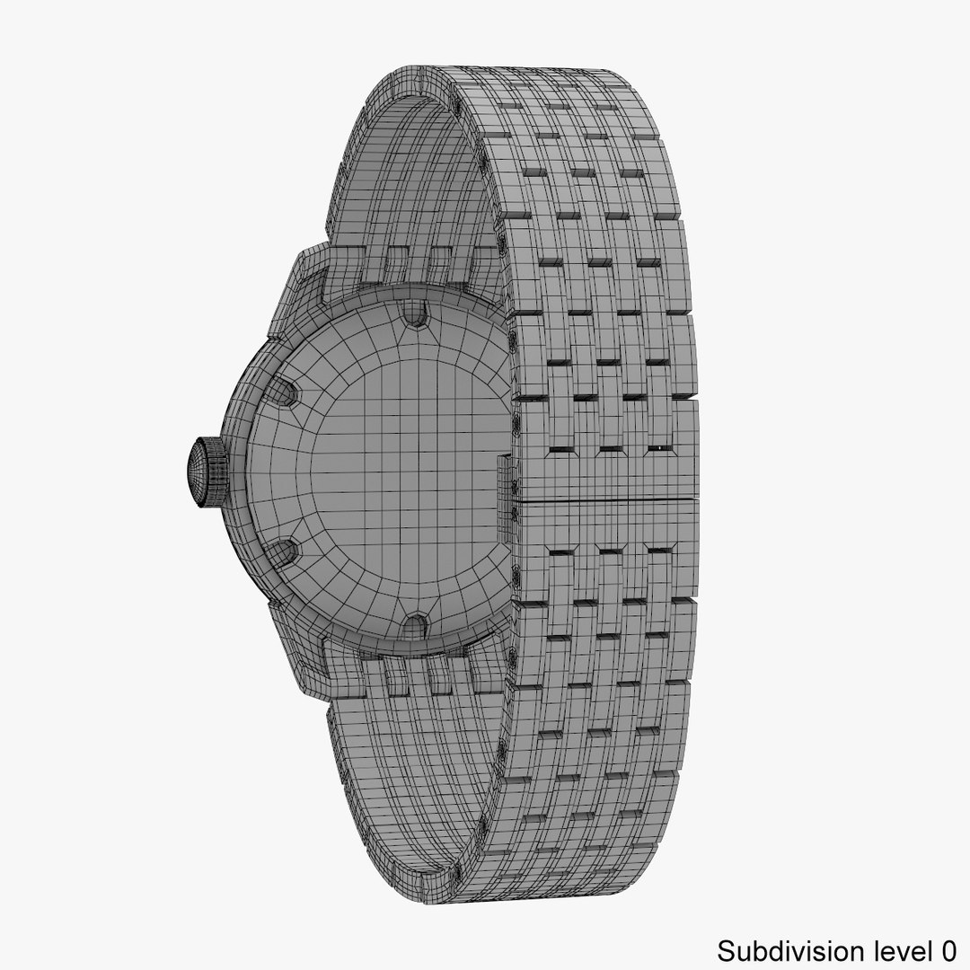 3D Classic Watch 5 - TurboSquid 1623425