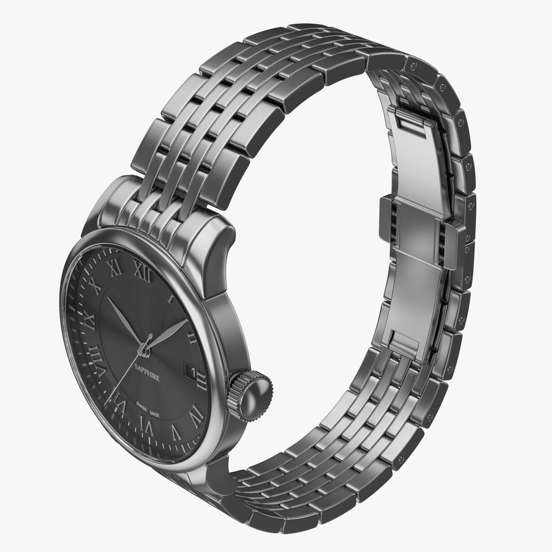 3D Classic Watch 5 - TurboSquid 1623425