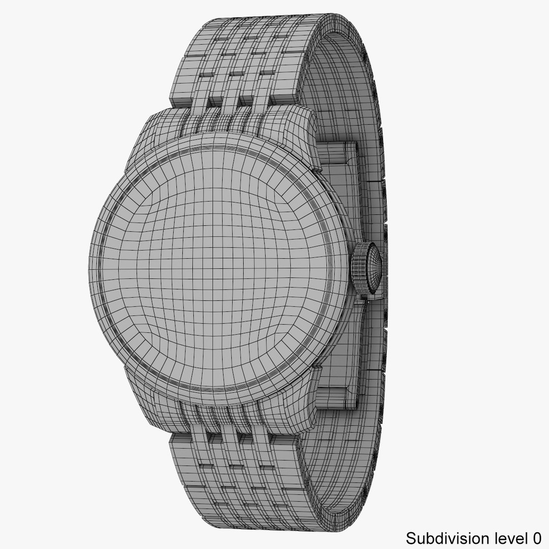 3D Classic Watch 5 - TurboSquid 1623425