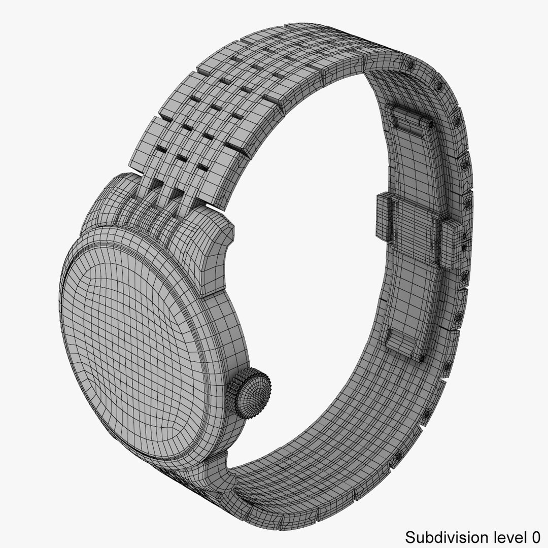 3D Classic Watch 5 - TurboSquid 1623425