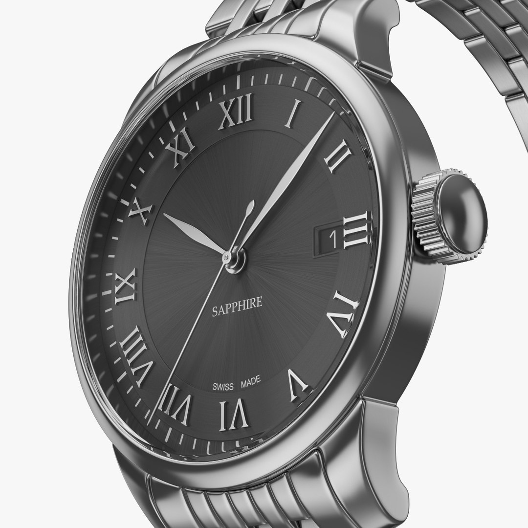 3D Classic Watch 5 - TurboSquid 1623425