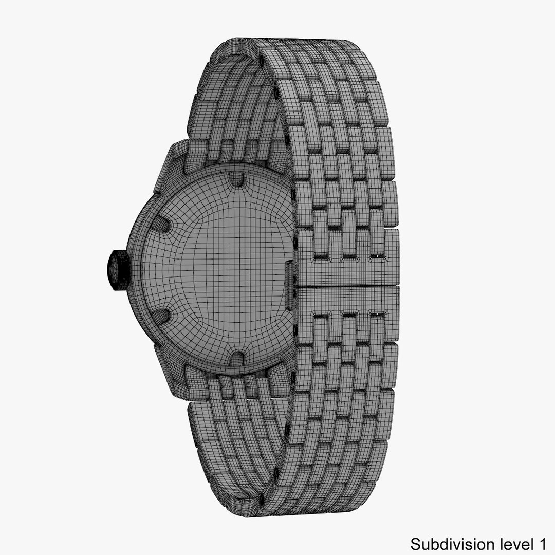 3D Classic Watch 5 - TurboSquid 1623425