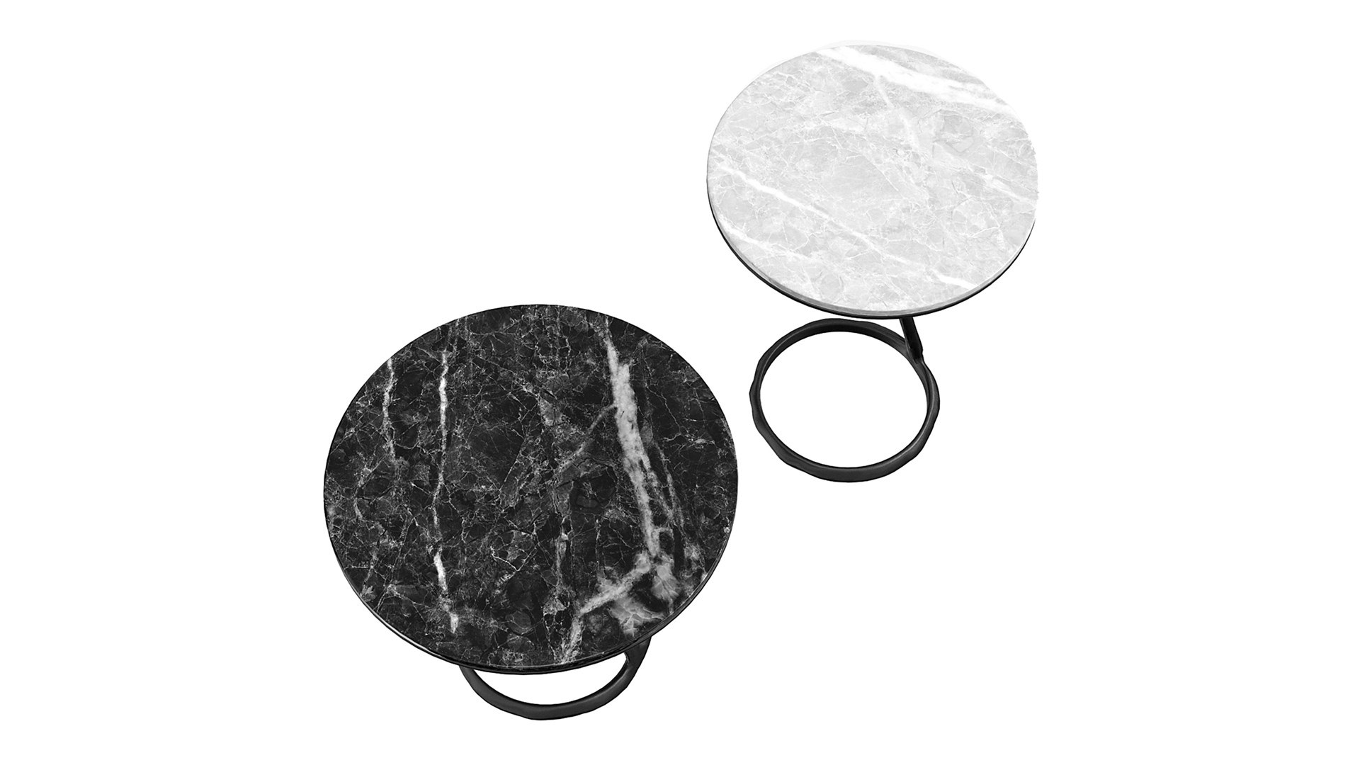 3D Poliform ILDA Round Marble Coffee Table - TurboSquid 2078680