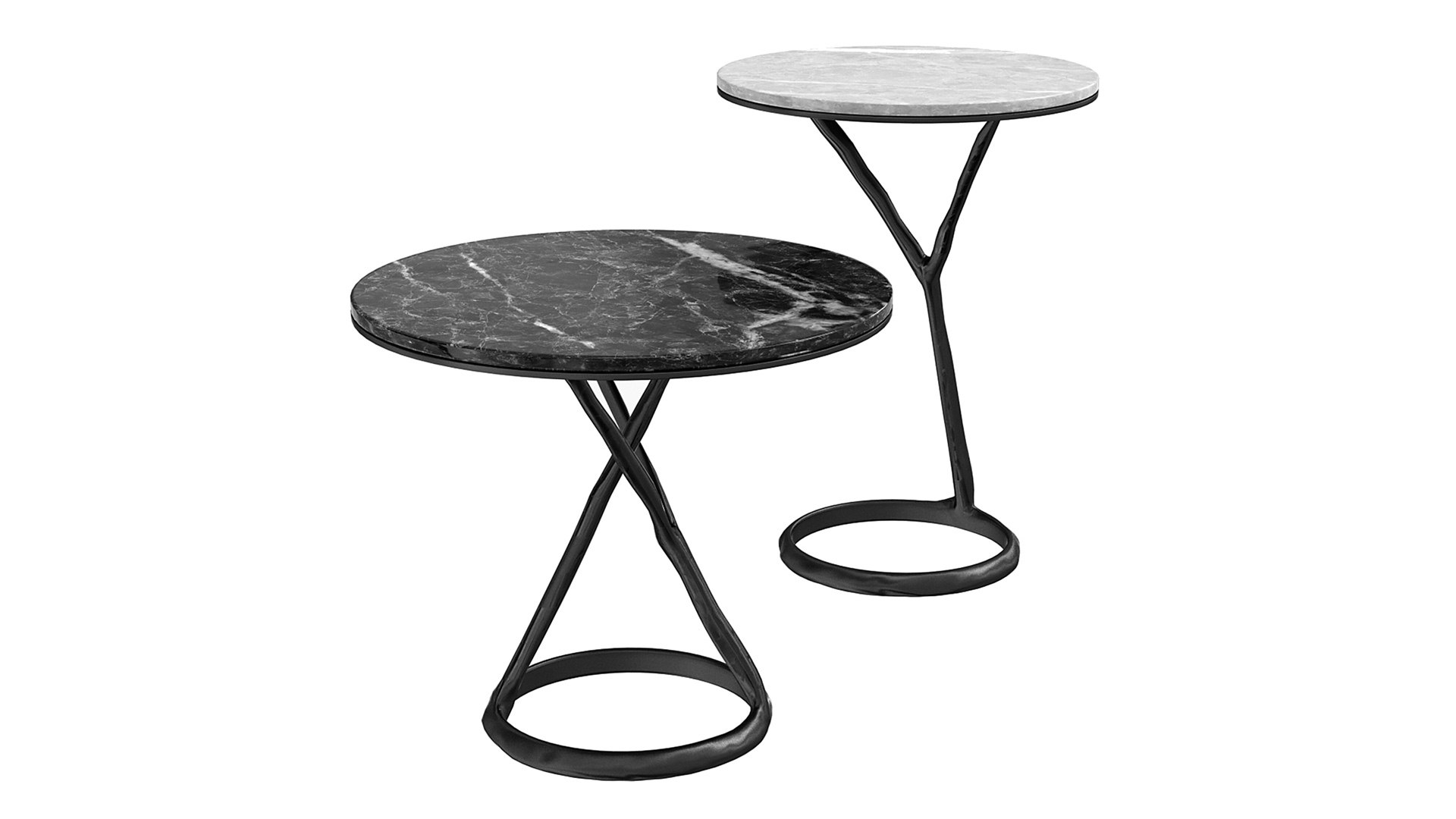 3D Poliform ILDA Round Marble Coffee Table - TurboSquid 2078680