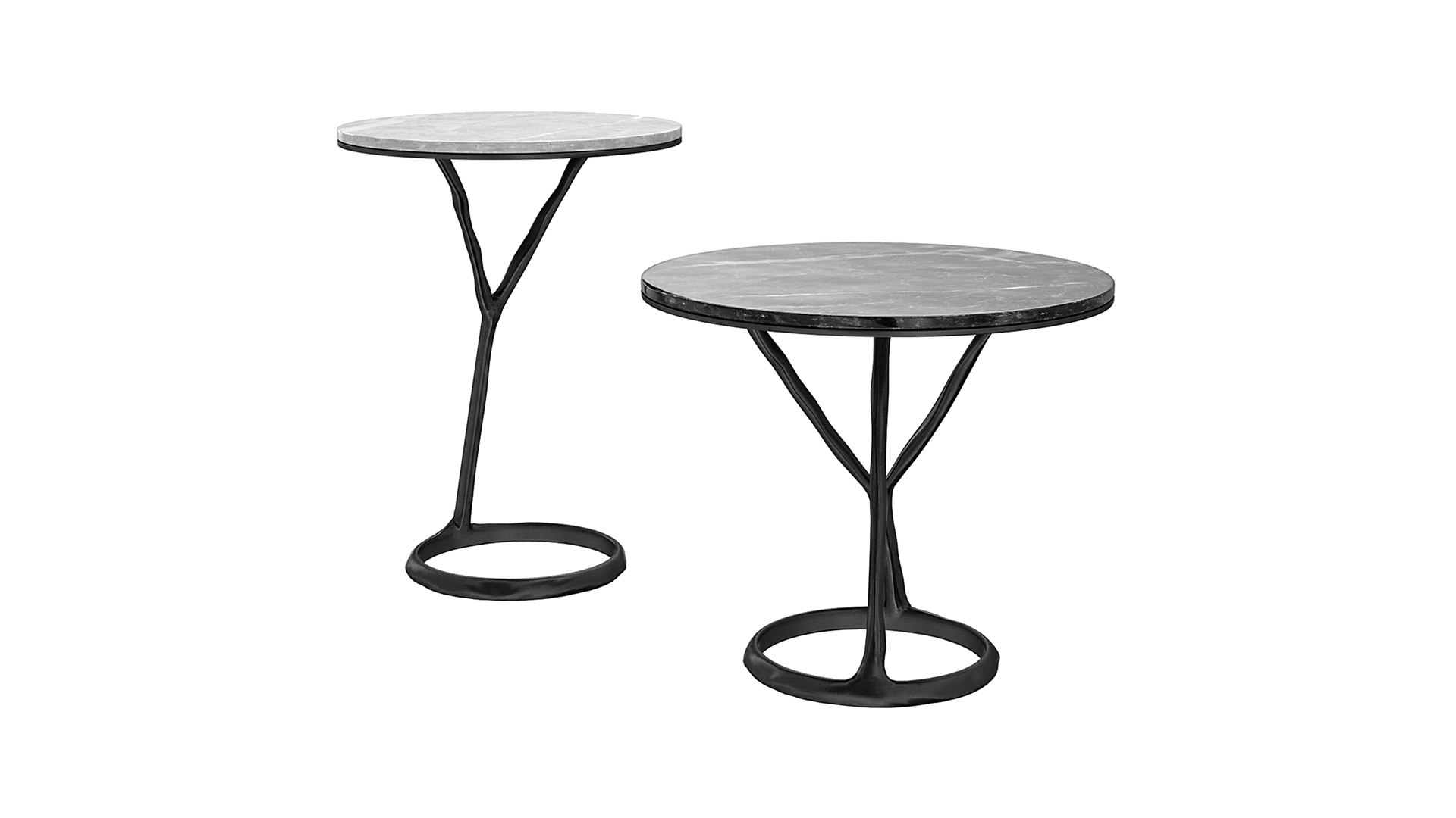 3D Poliform ILDA Round Marble Coffee Table - TurboSquid 2078680