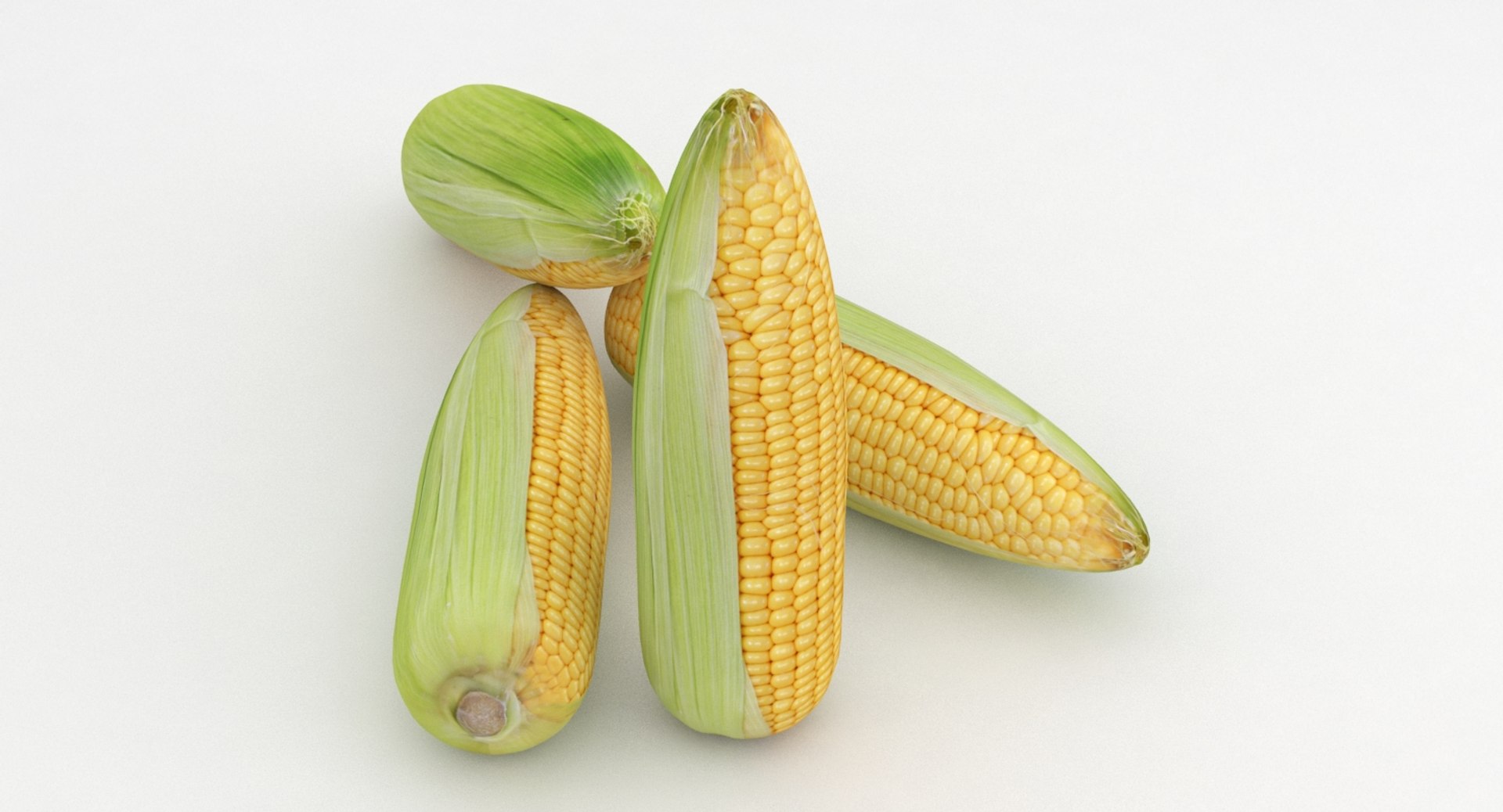 3D Vegetable Corn Maize Model - TurboSquid 1197849