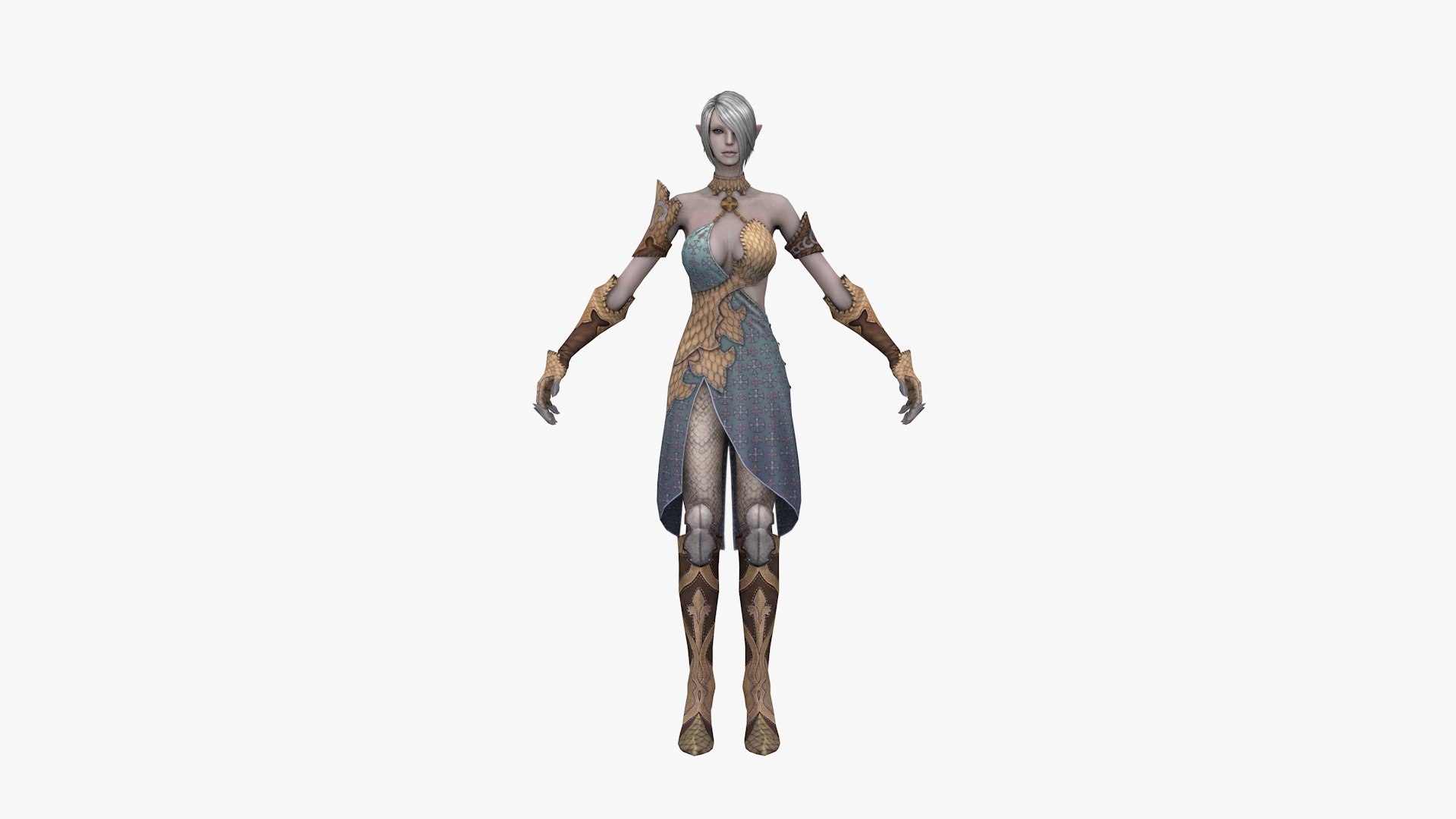 3D Elf Knight V12 model - TurboSquid 1879612