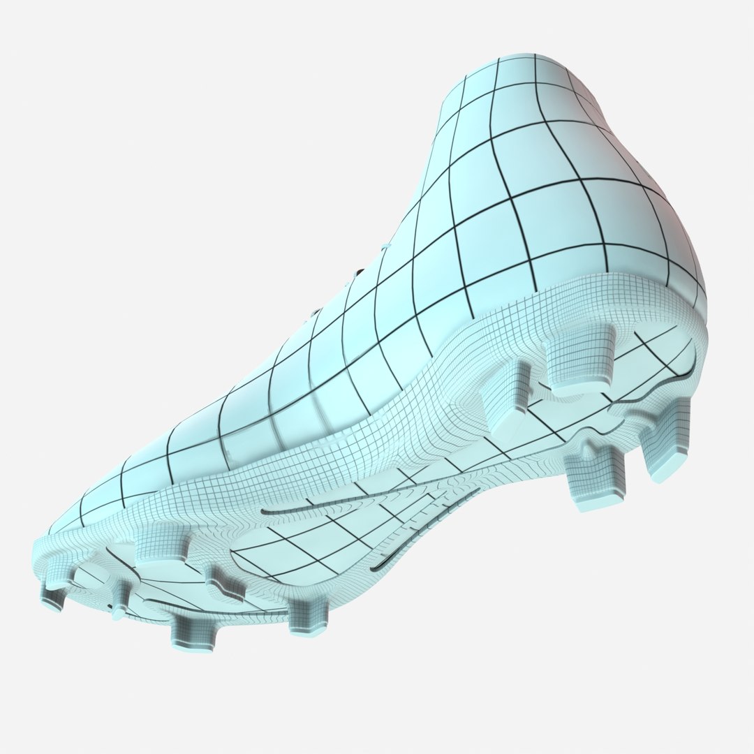 3d model nike mercurial vapor superfly