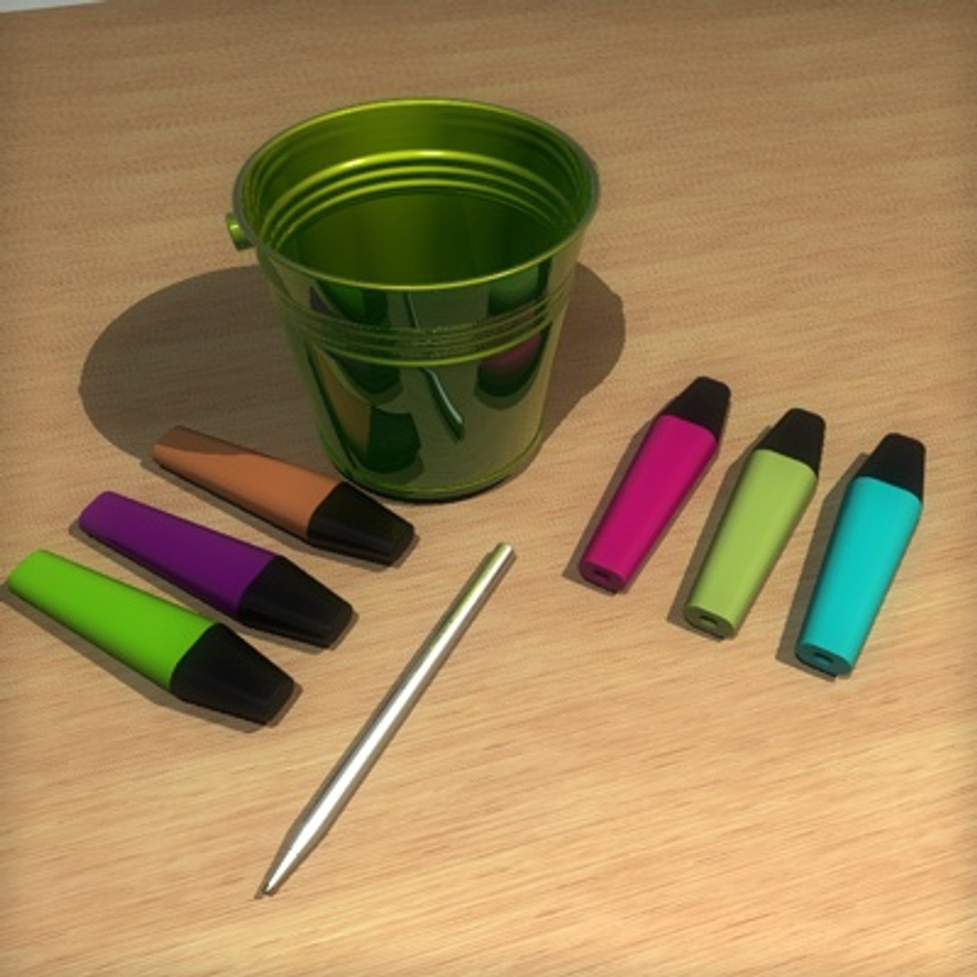 3d Model Office Pen