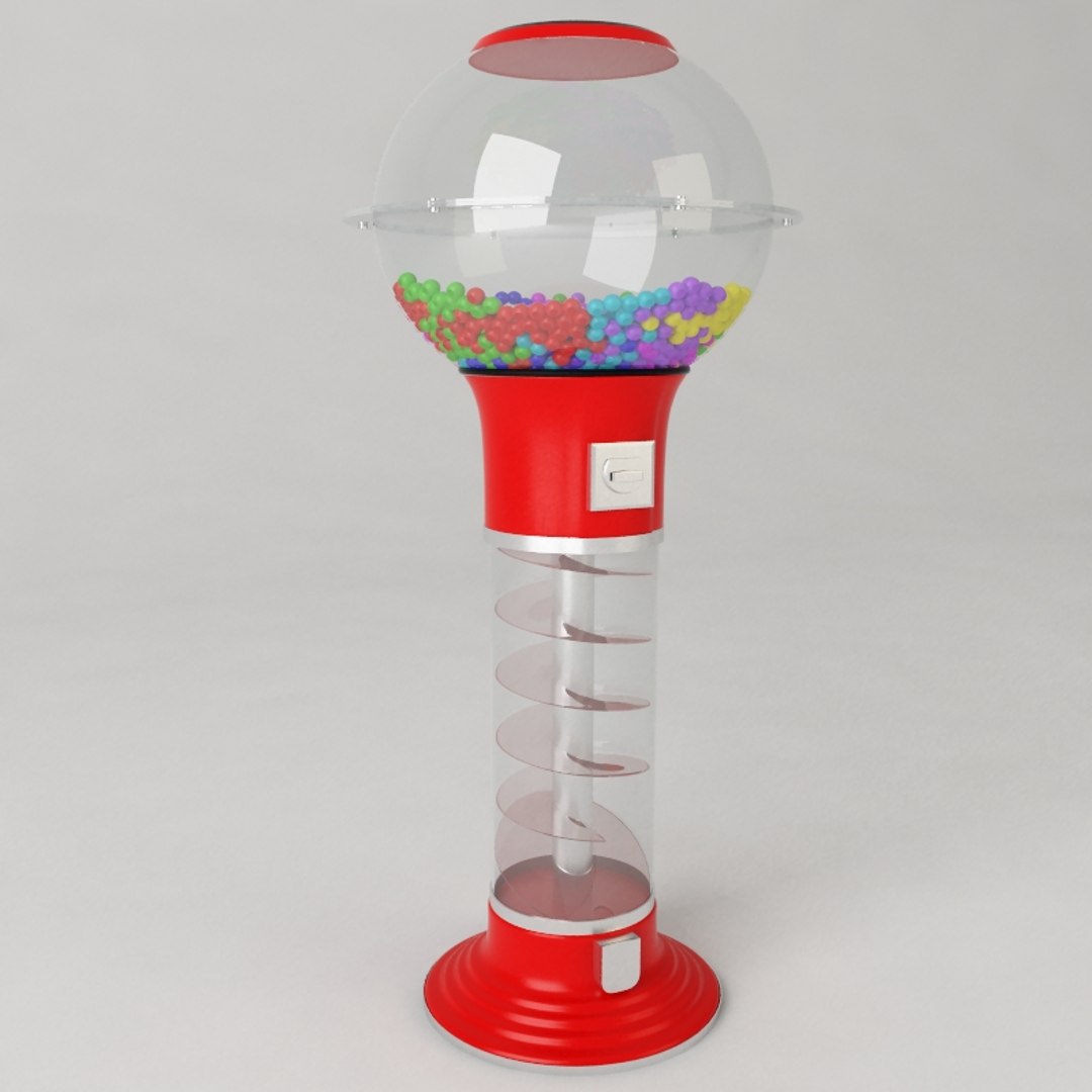 3d Gumball Machine