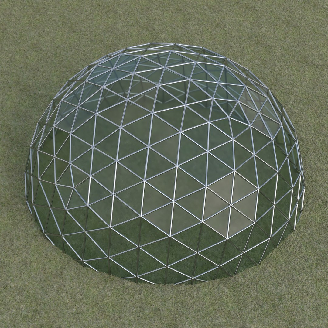 modelo 3d 5V Ico icosahedron Geodesic Dome - TurboSquid 2049821