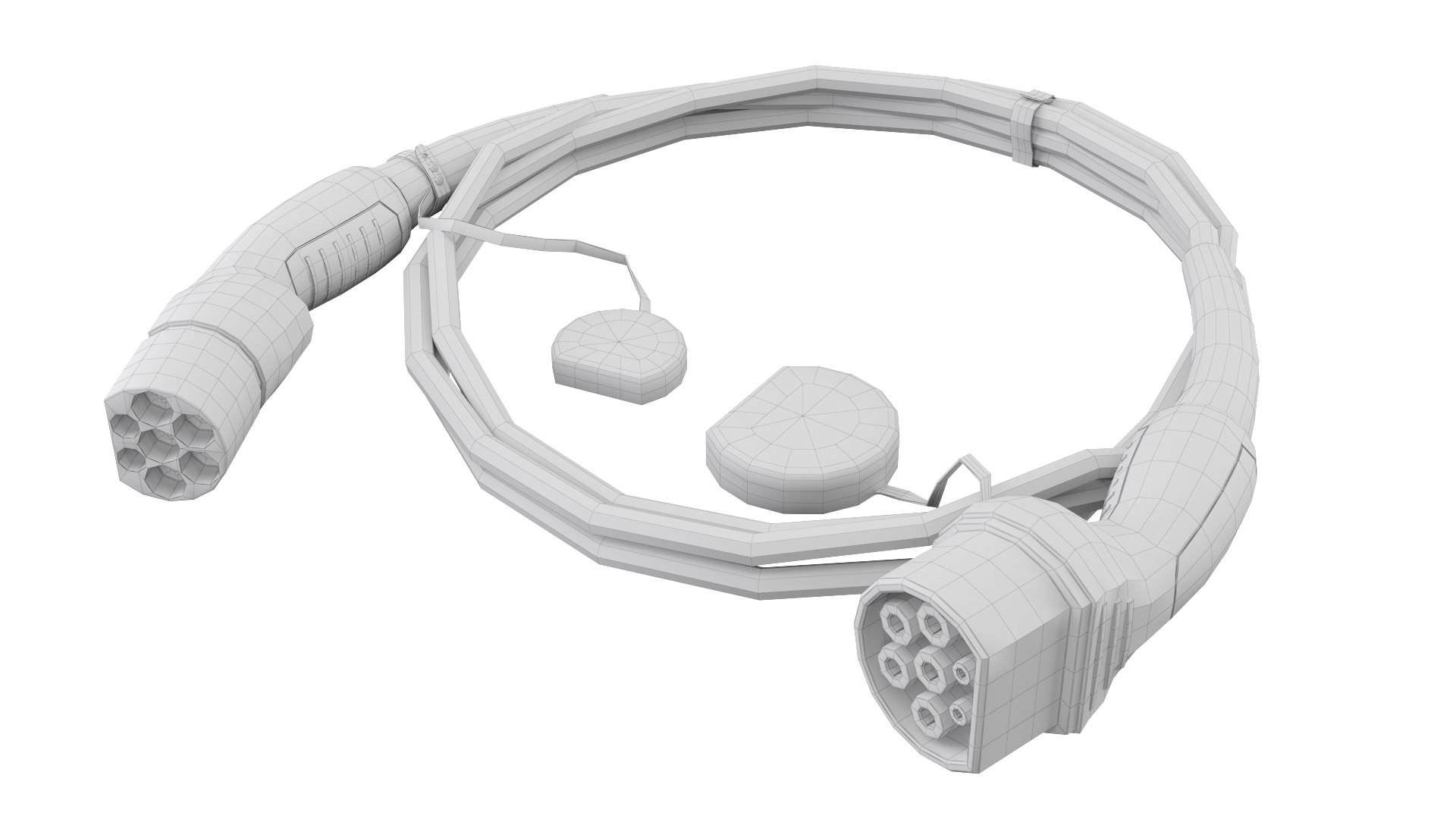 Electric car charger 3D model - TurboSquid 1710209