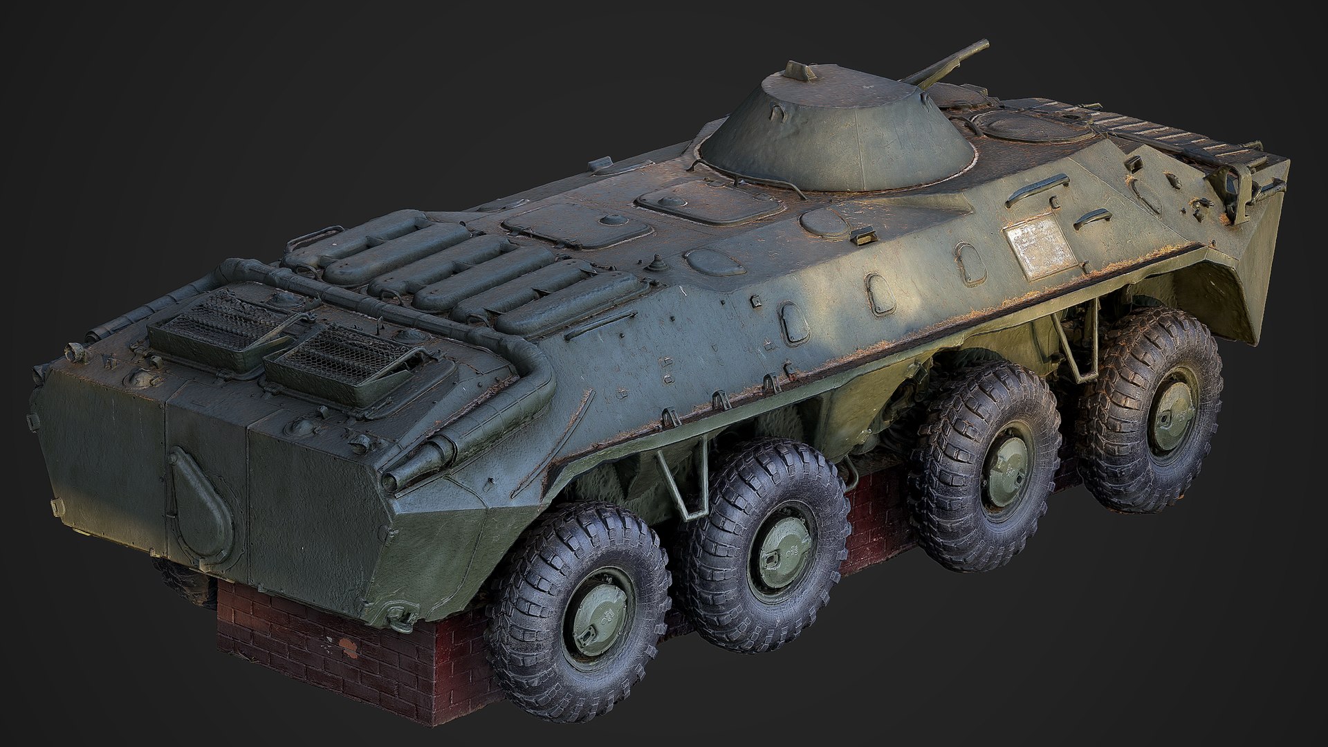 3D Btr Btr-70 - TurboSquid 1670848