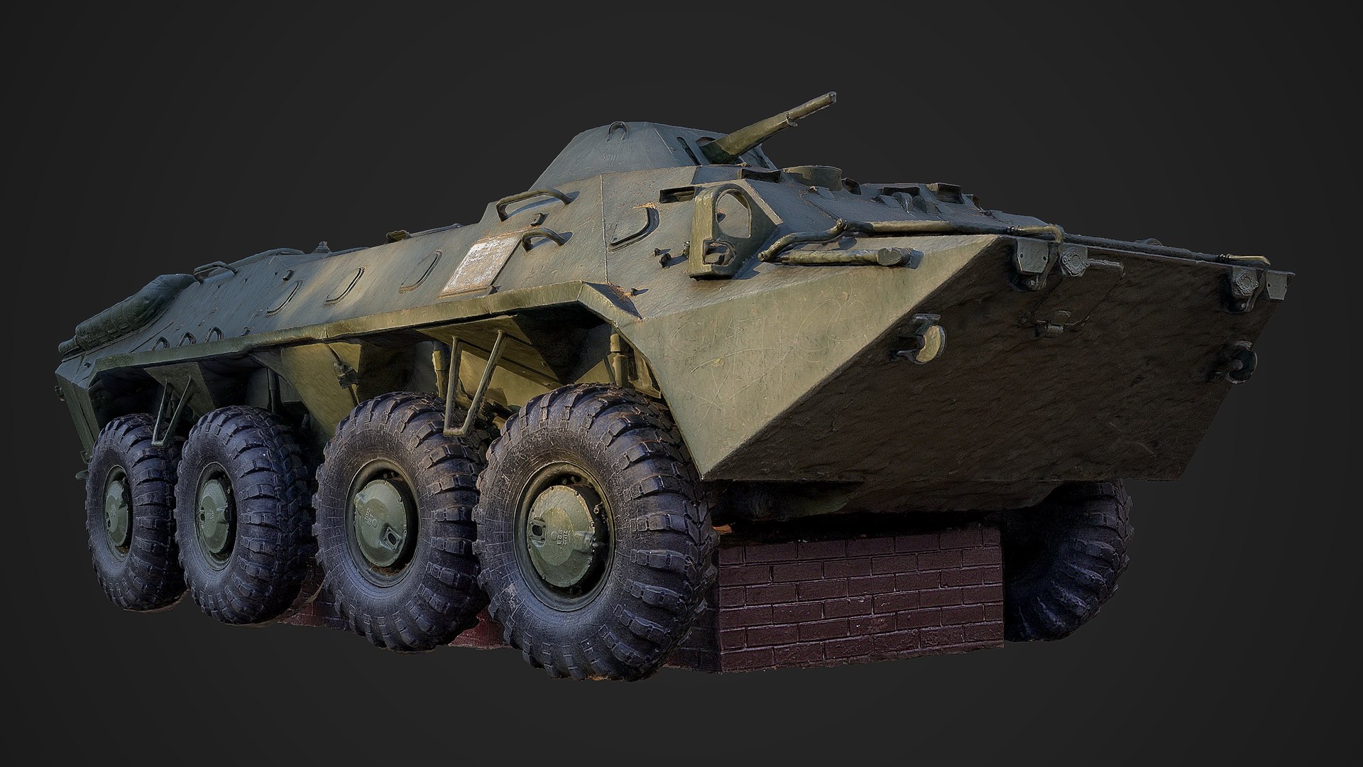 3D Btr Btr-70 - TurboSquid 1670848
