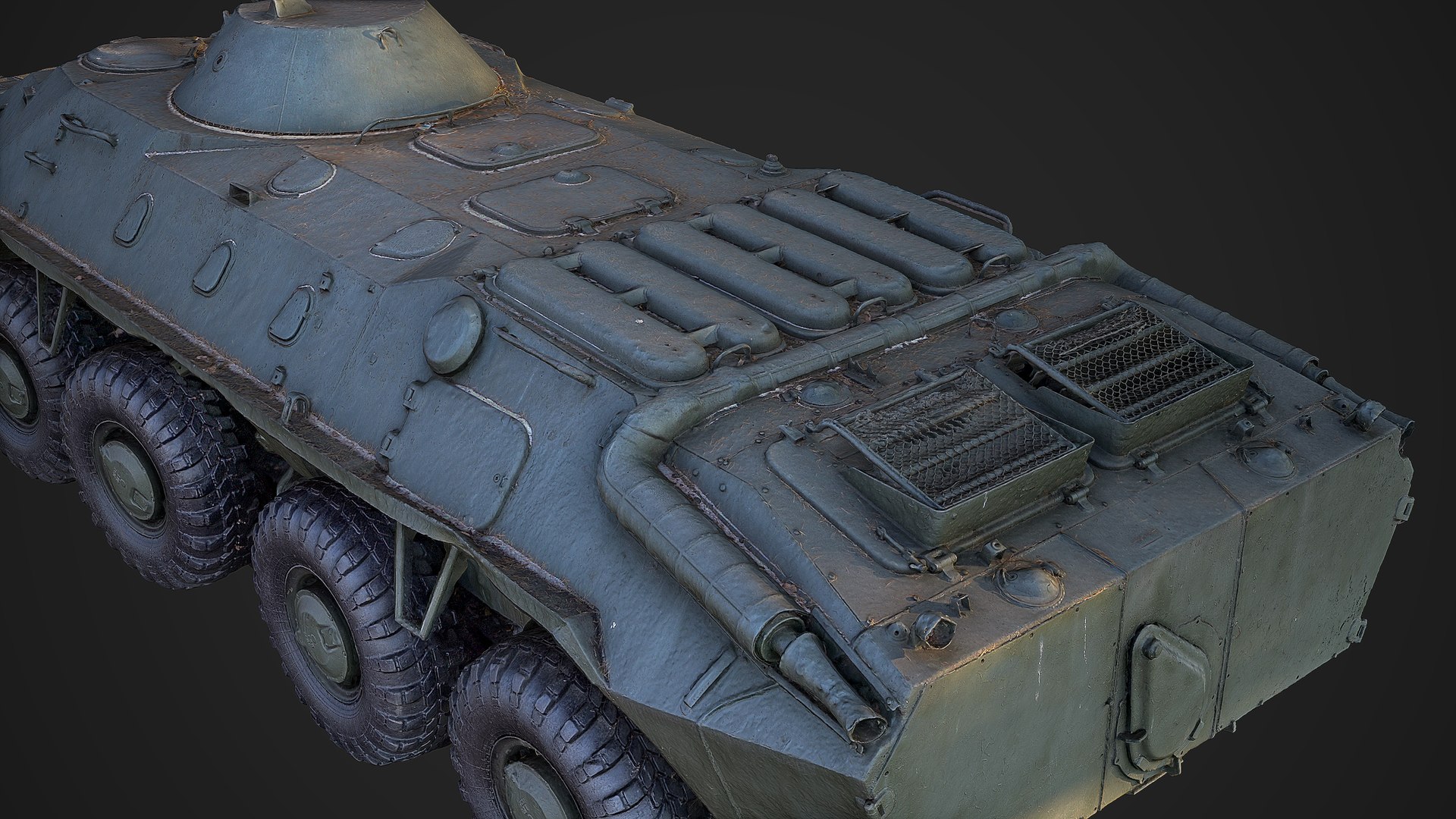 3D Btr Btr-70 - TurboSquid 1670848