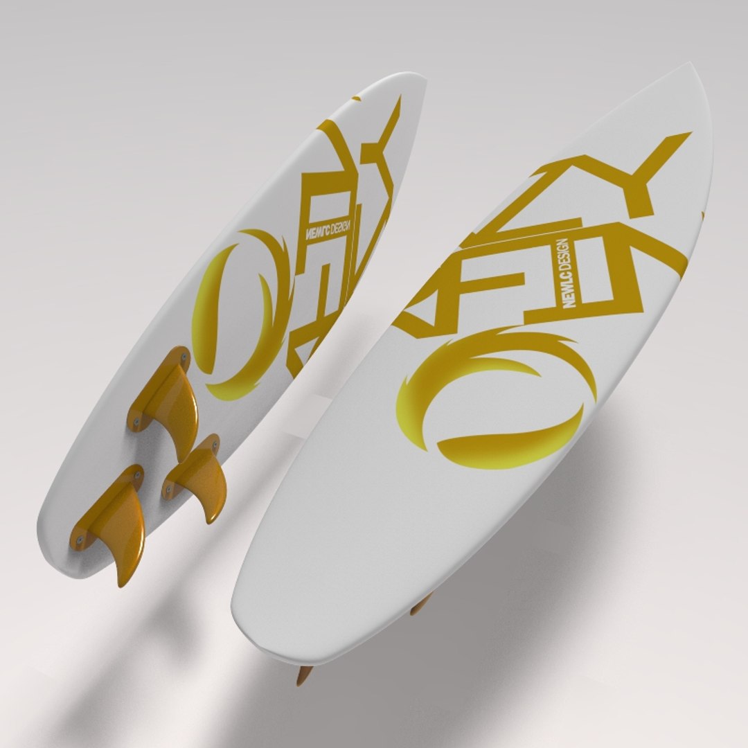 3d Surfboard Board