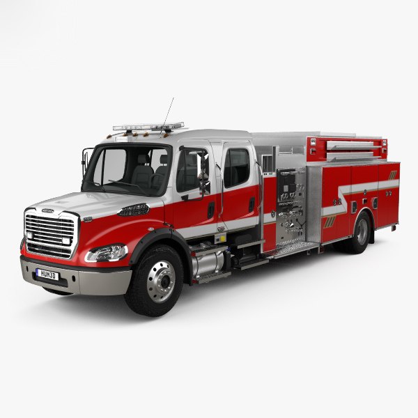 Fire Engine 3D Models for Download | TurboSquid