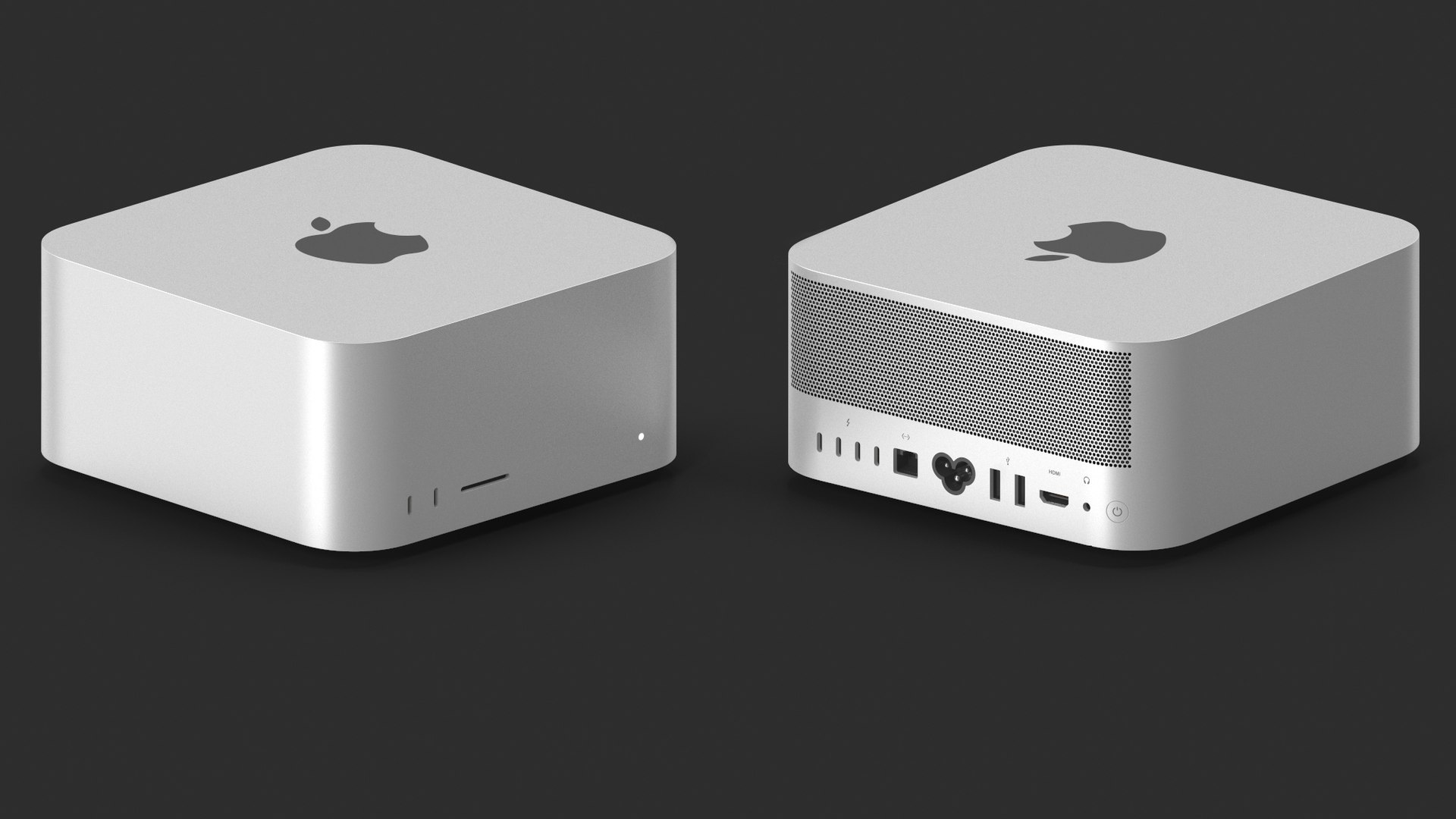 3D Apple Mac Studio 3D Model - TurboSquid 1887275