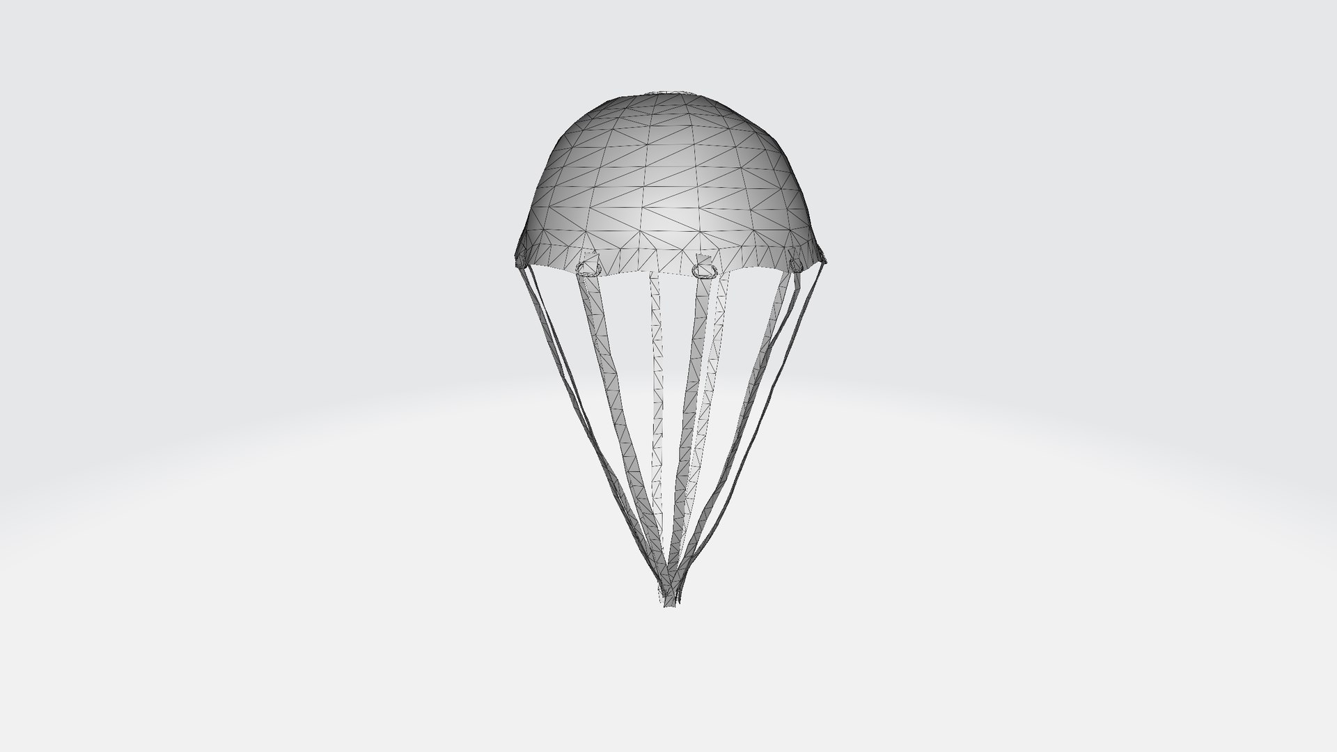 3D Parachute Model - TurboSquid 2353268
