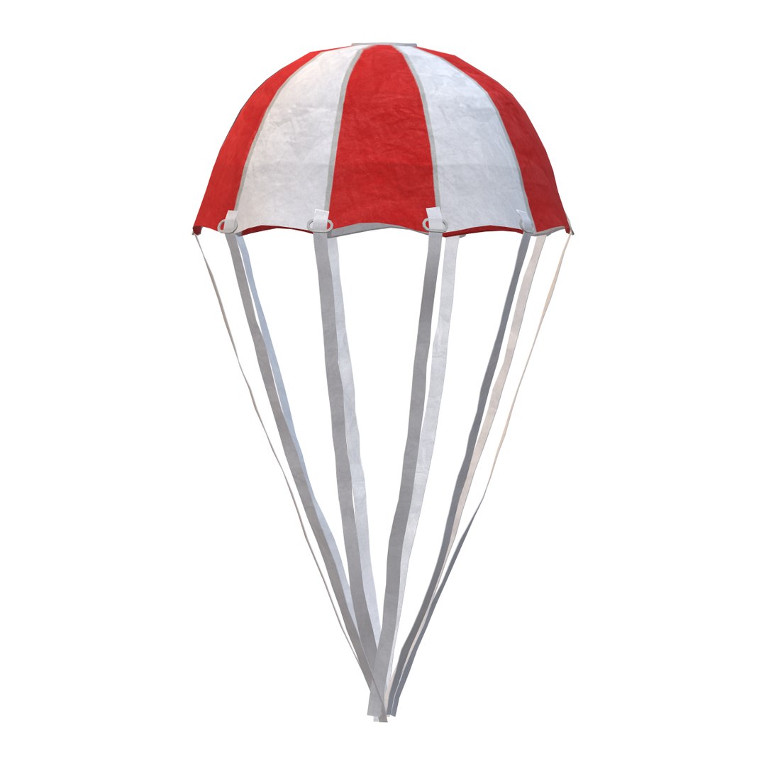 3D Parachute Model - TurboSquid 2353268