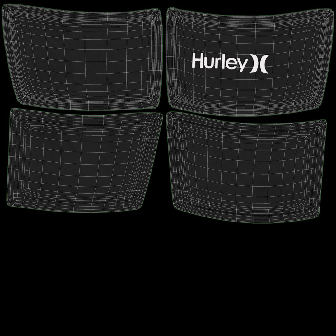 3D Model Nike Hurley Slide Flip-flops - TurboSquid 1257801