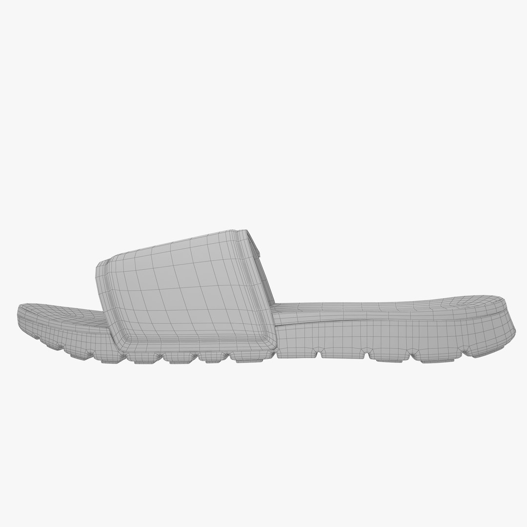 3D Model Nike Hurley Slide Flip-flops - TurboSquid 1257801