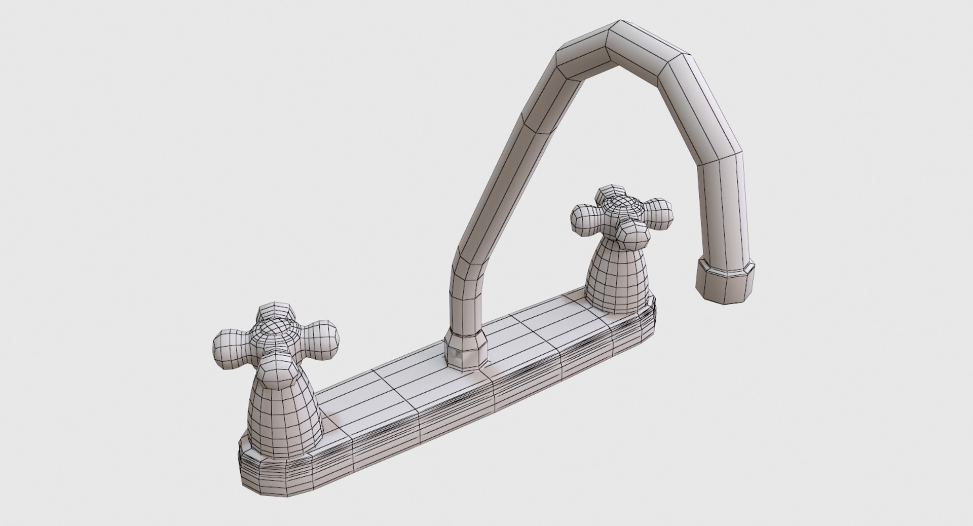 3D Model Kitchen Faucet - TurboSquid 1498627