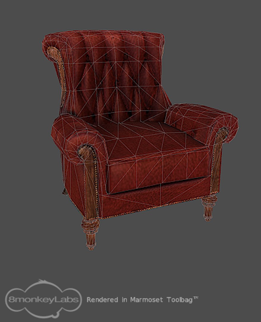 maya leather chair