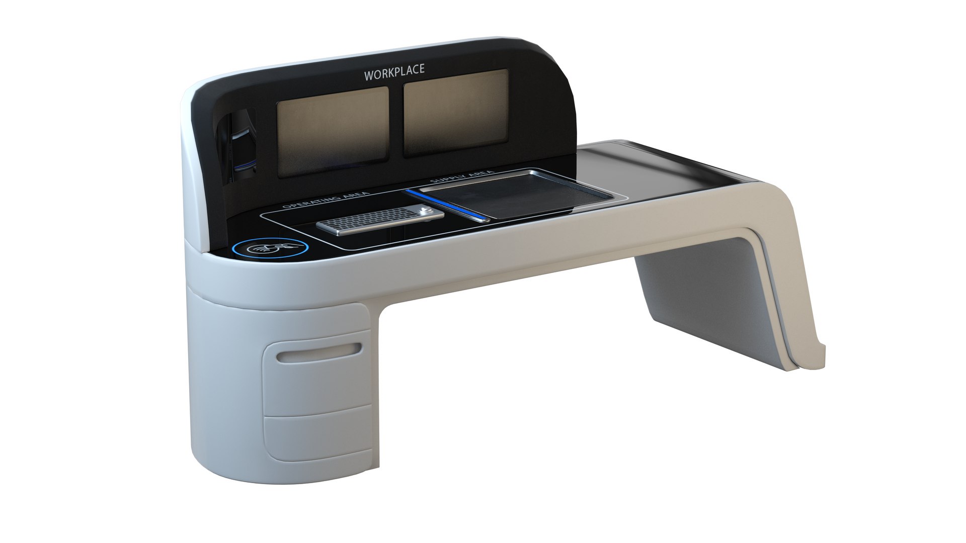 Medical Workplace Platform Model - TurboSquid 2292695
