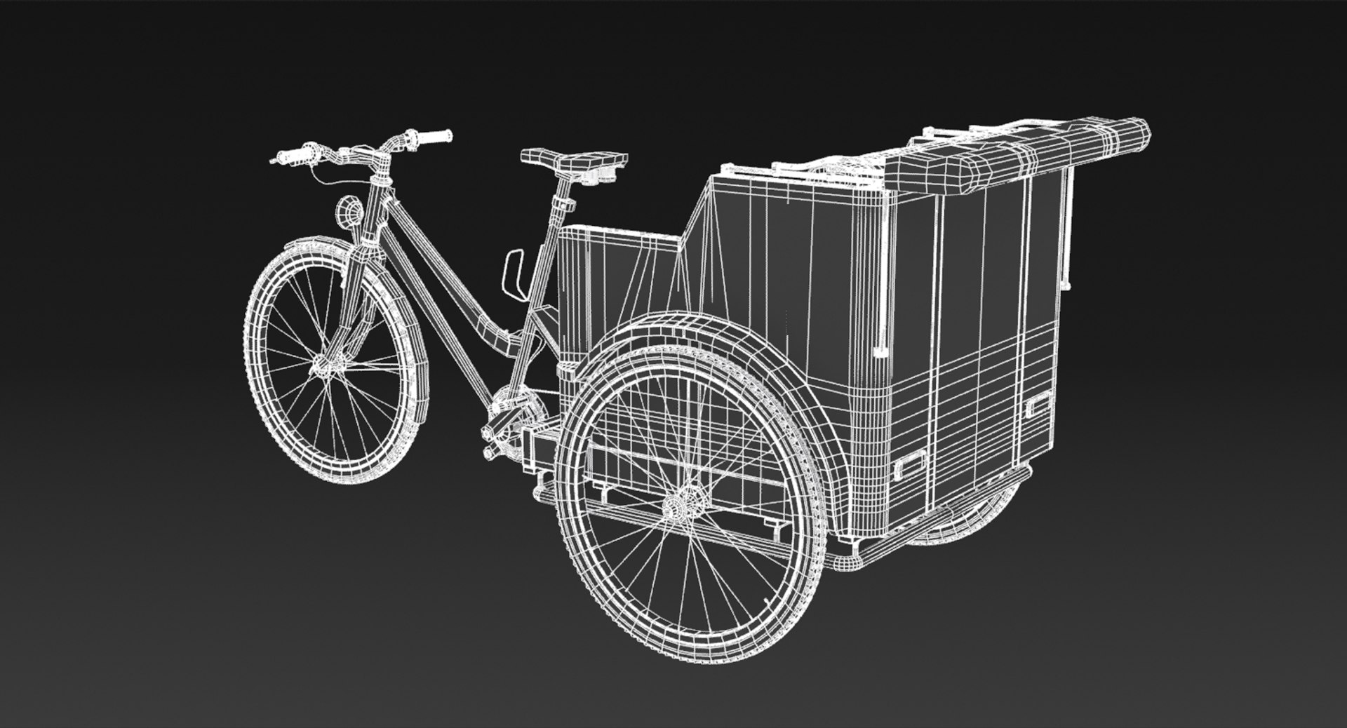 3D Pedicab Cab Model - TurboSquid 1181970