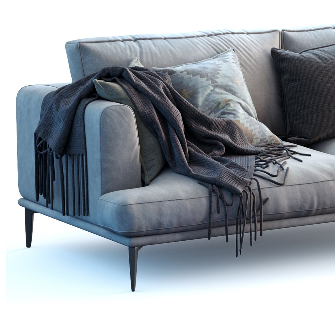 Alexis Sofa 3D Model - TurboSquid 1568845